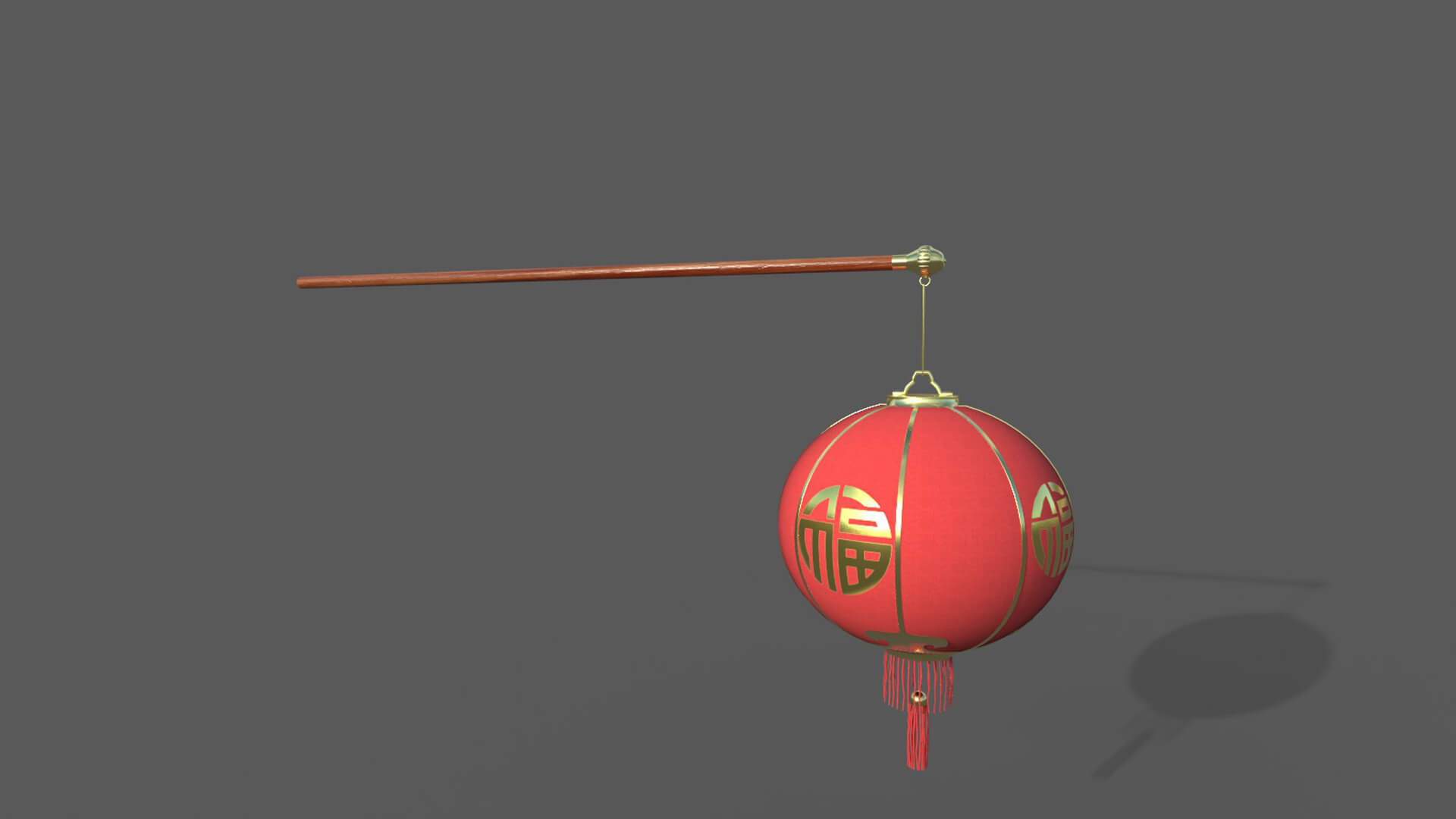 Chinese Lantern - 3D Model by Huang_9527