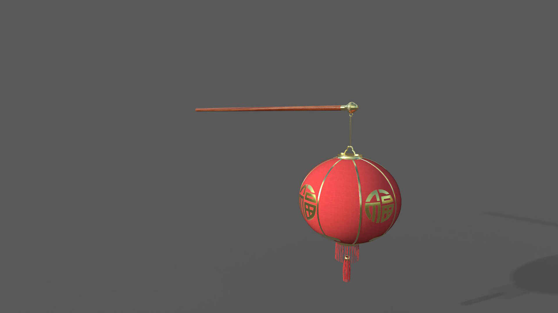 Chinese Lantern - 3D Model by Huang_9527