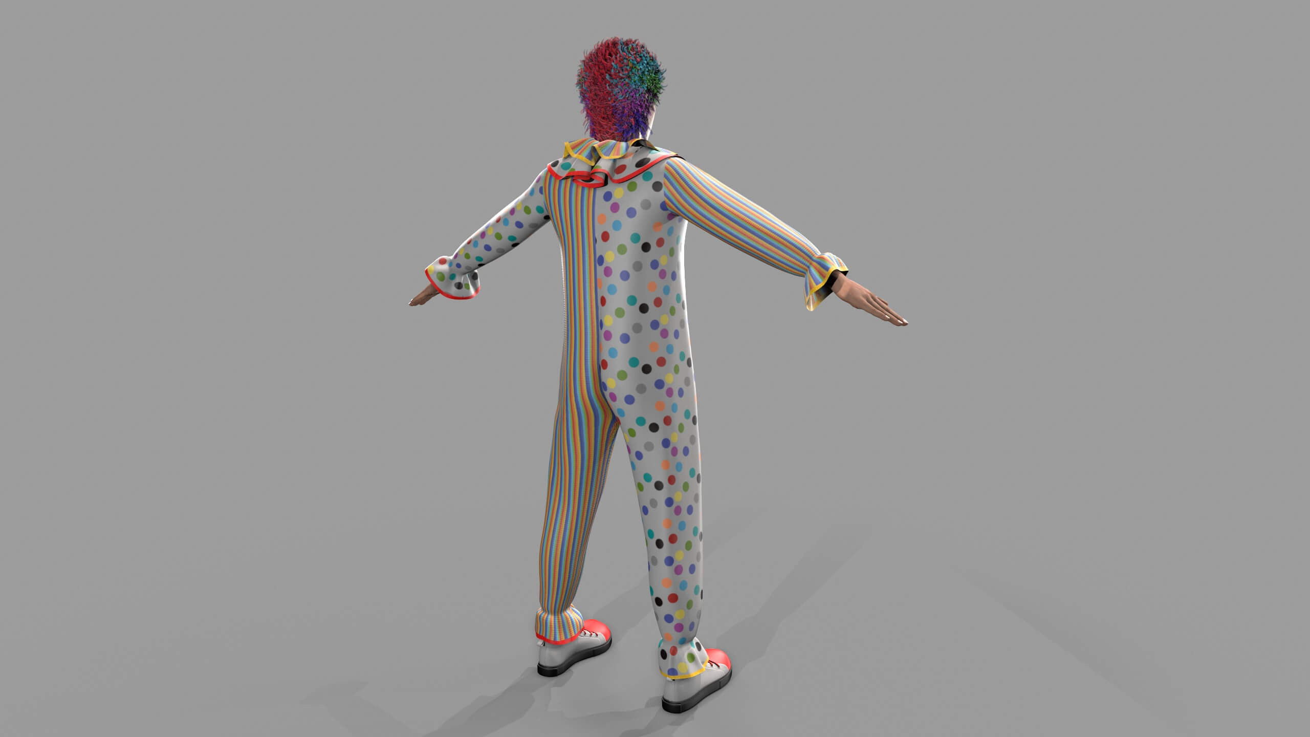 Clown Character - 3D Model by Huang_9527