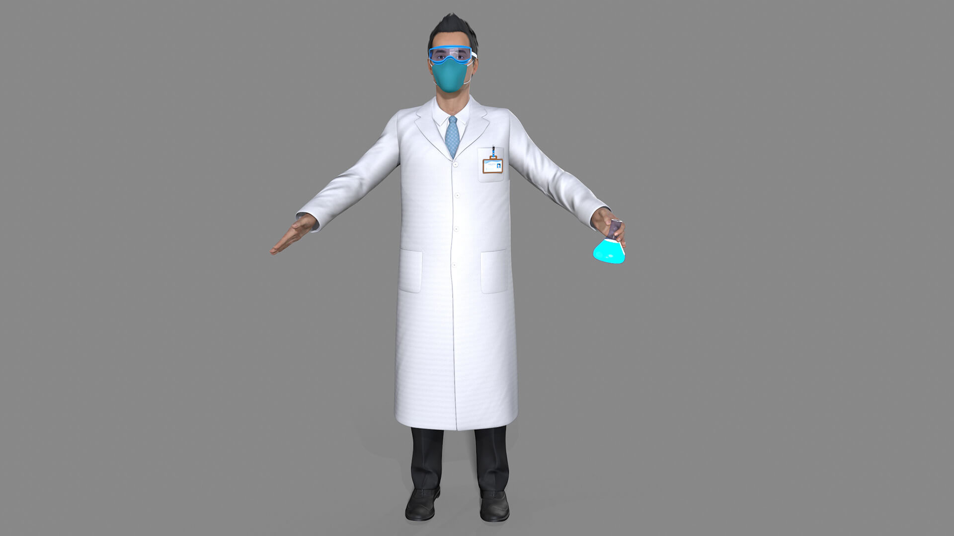 Doctor Character - 3D Model by Huang_9527