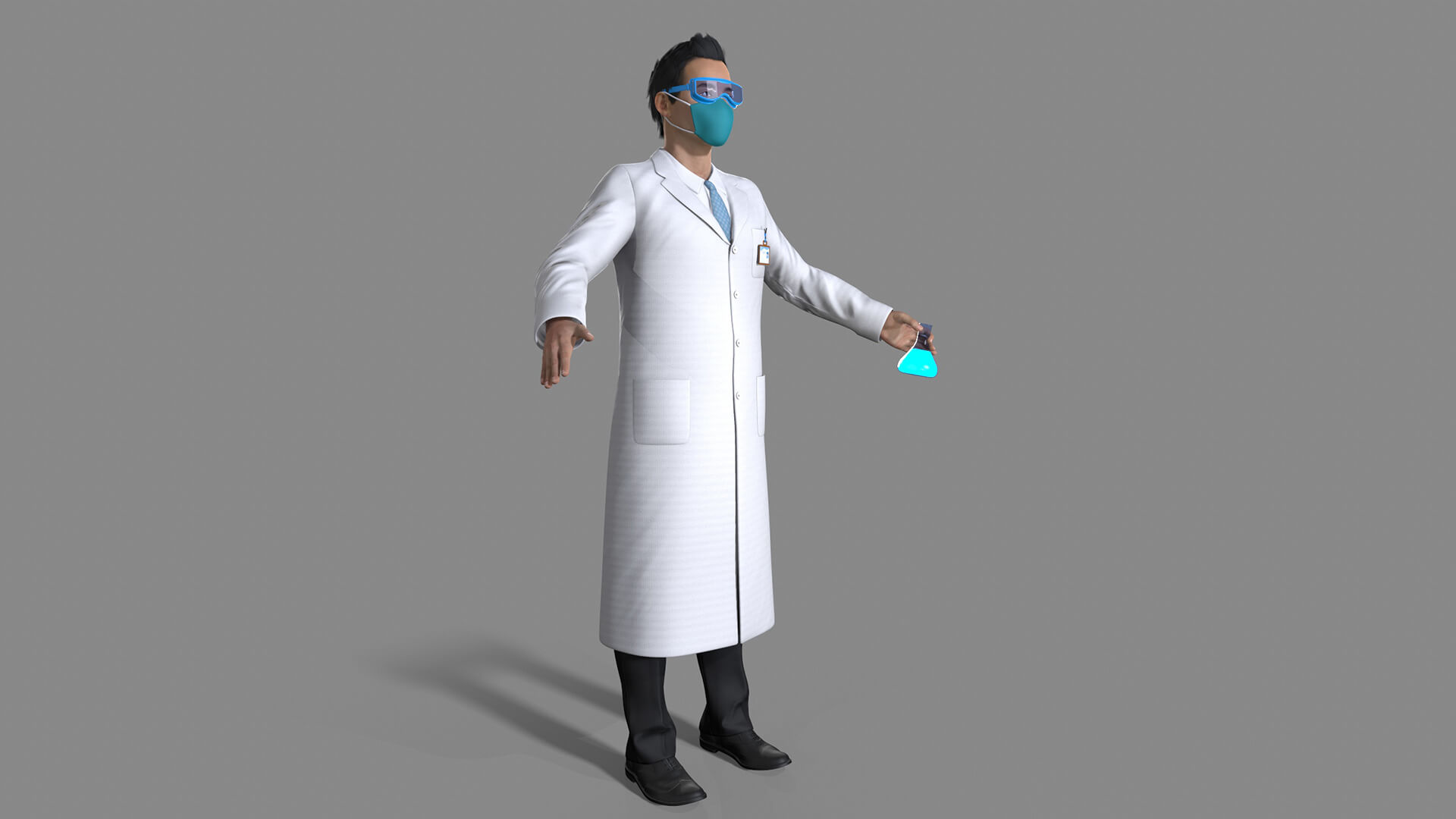 Doctor Character - 3D Model by Huang_9527