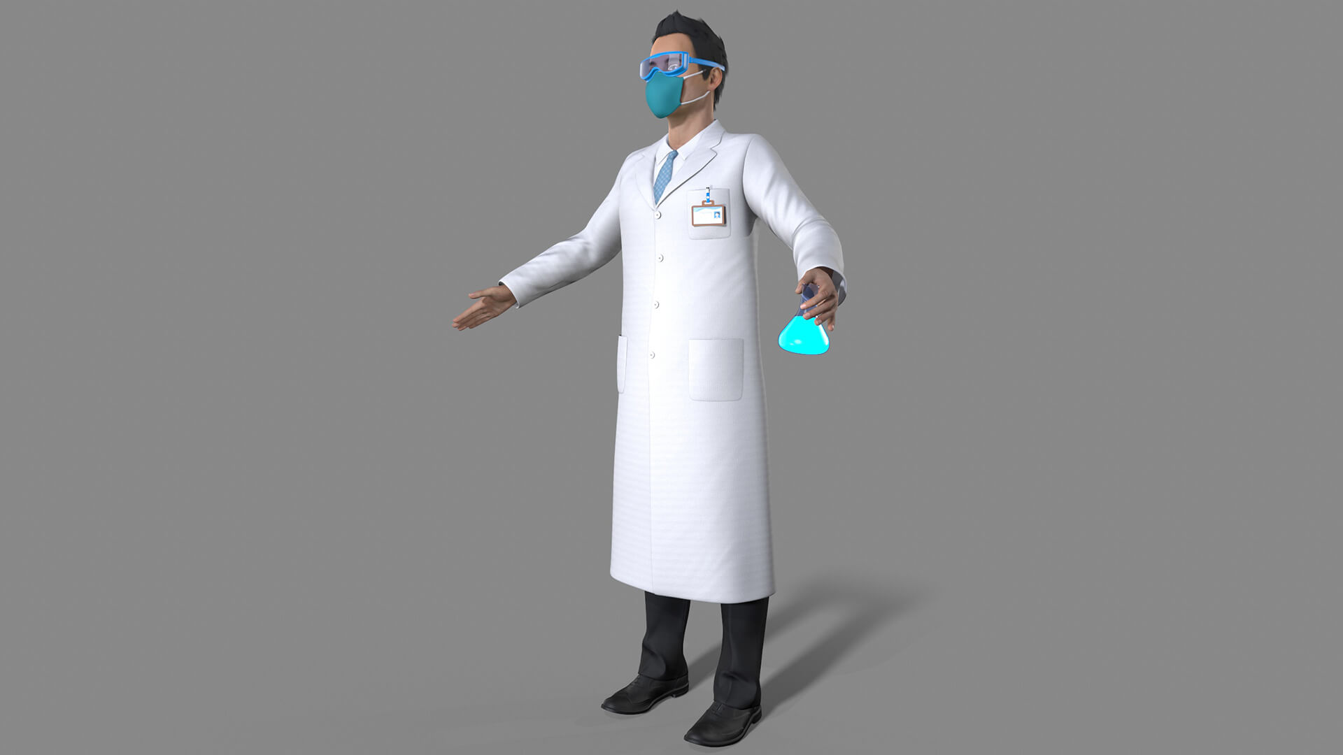 Doctor Character - 3D Model by Huang_9527