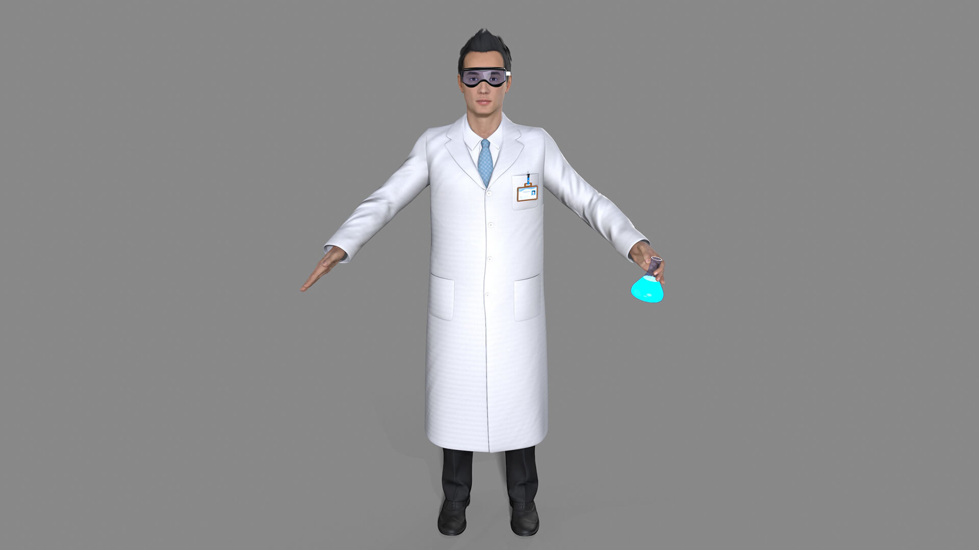 Doctor Character - 3D Model by Huang_9527