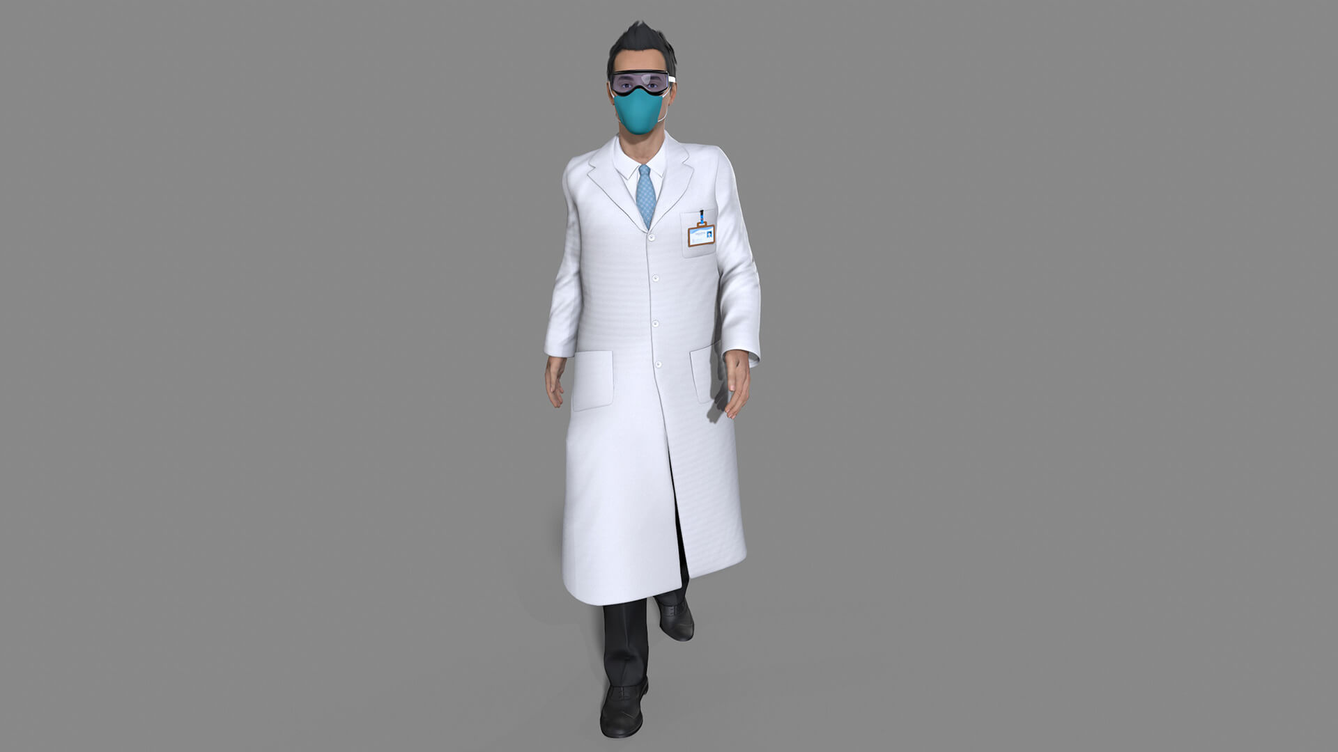 Doctor Character - 3D Model by Huang_9527
