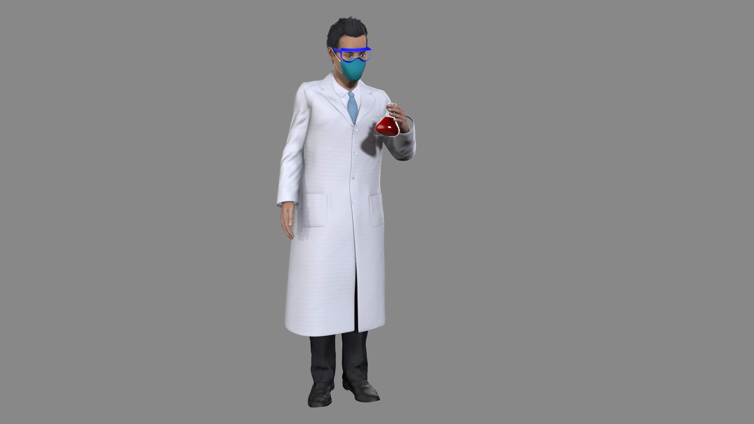 Doctor Character - 3D Model by Huang_9527