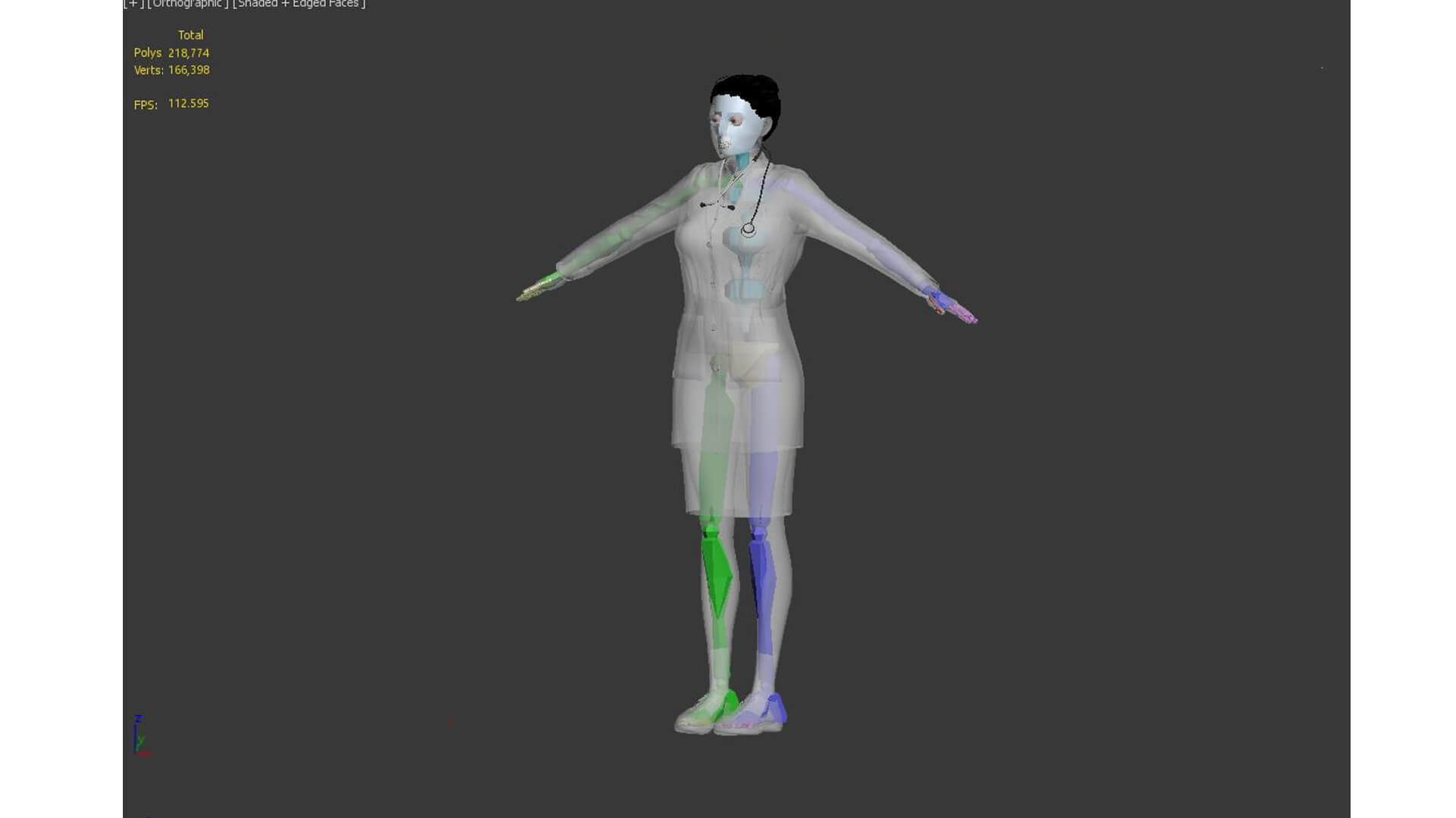 Doctor Character - 3D Model by Huang_9527