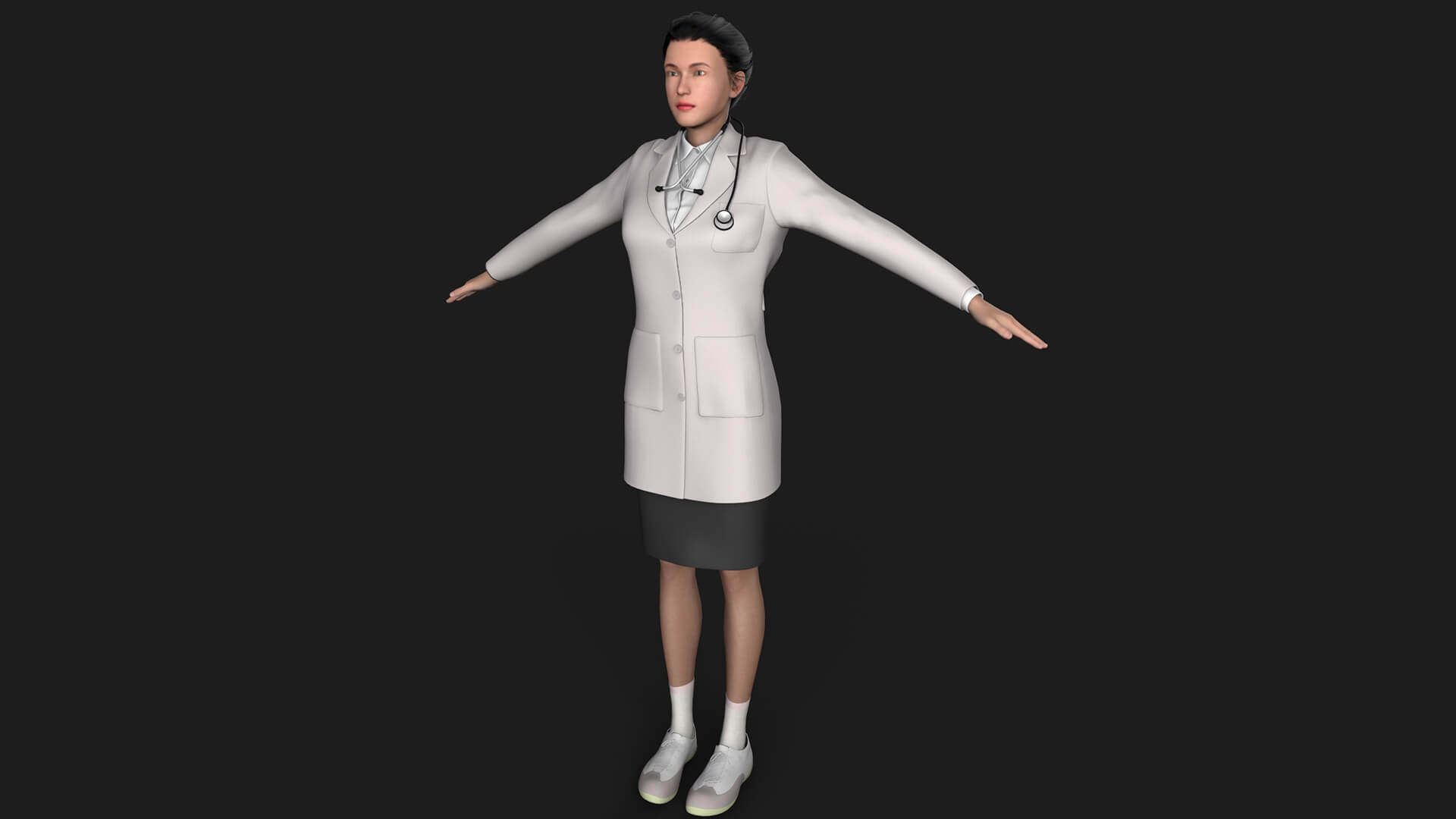 Doctor Character - 3D Model by Huang_9527