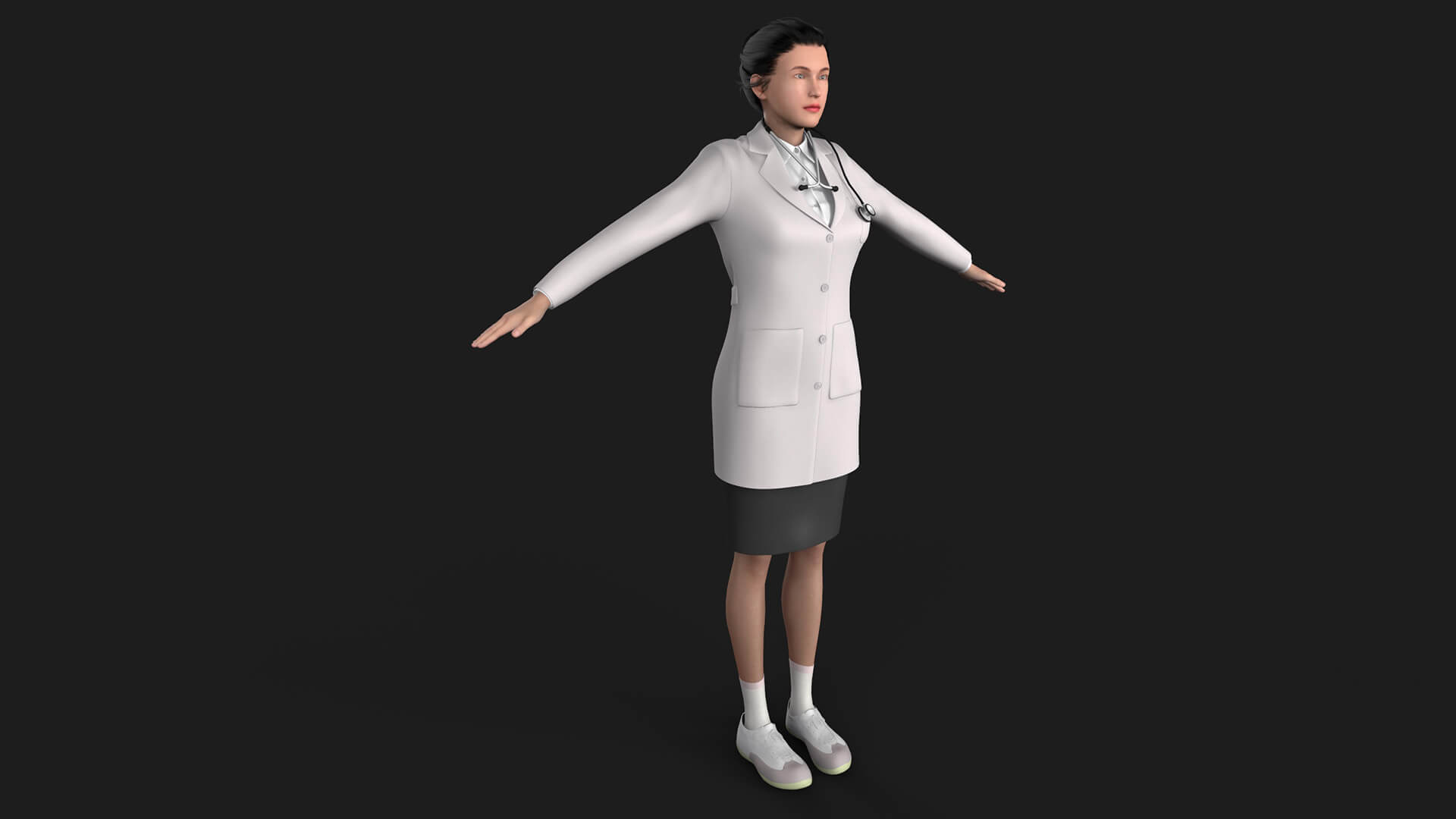 Doctor Character - 3D Model by Huang_9527