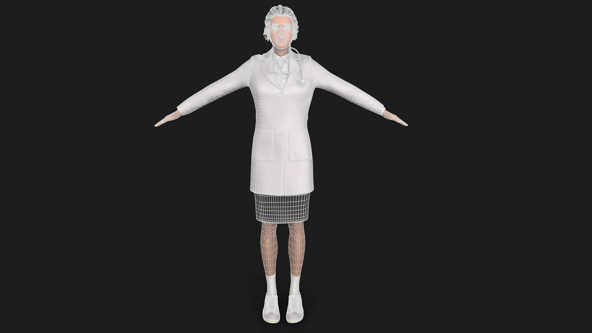 Doctor Character - 3D Model by Huang_9527