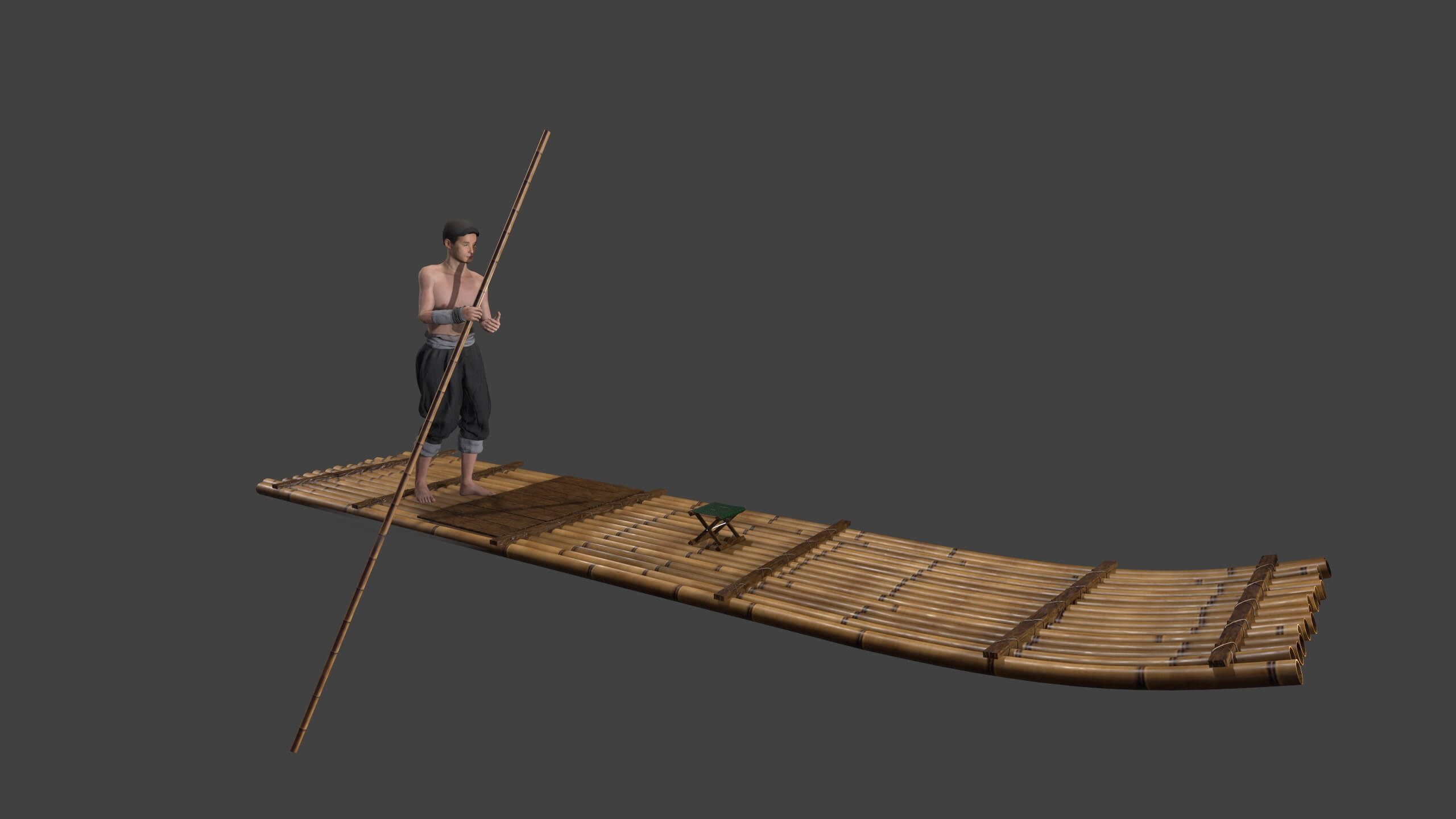 Fishman Character - 3D Model by Huang_9527