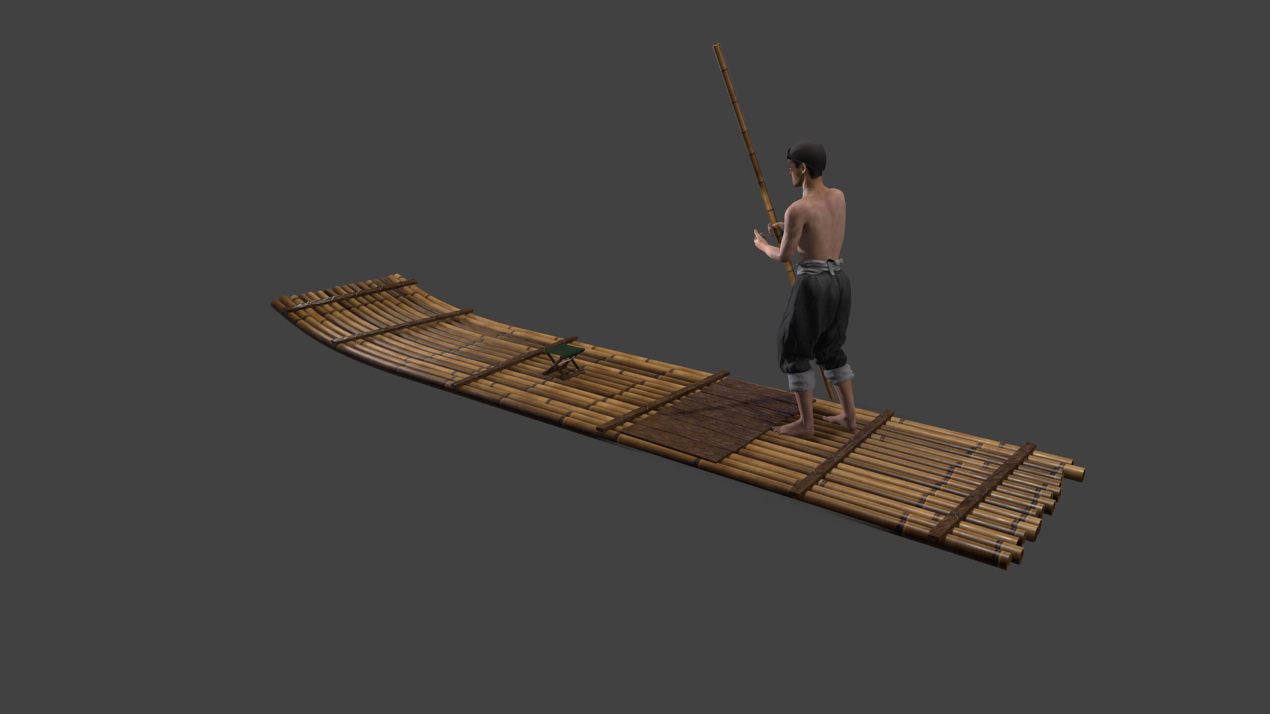 Fishman Character - 3D Model by Huang_9527