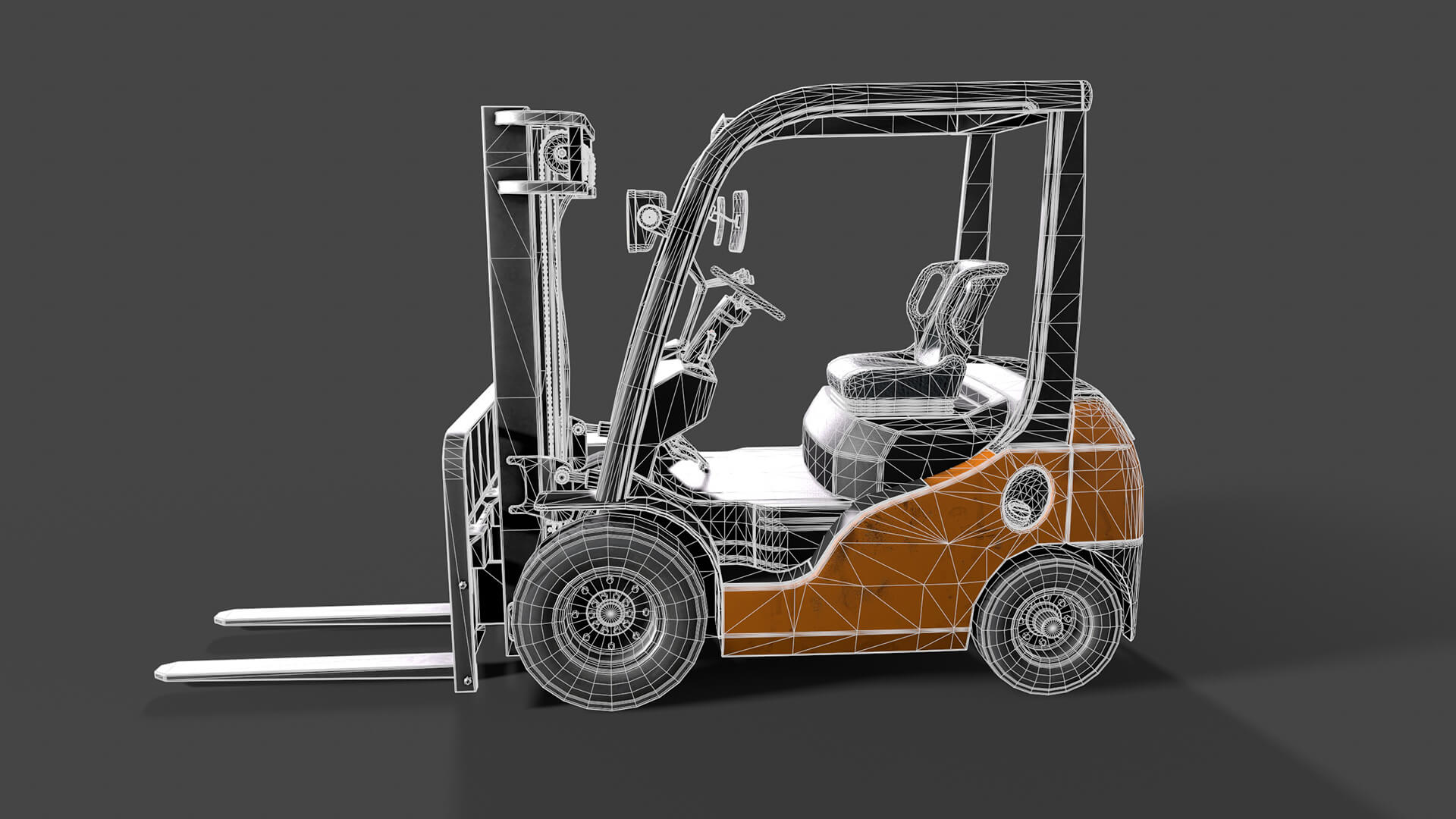 Forklift Model by Huang_9527