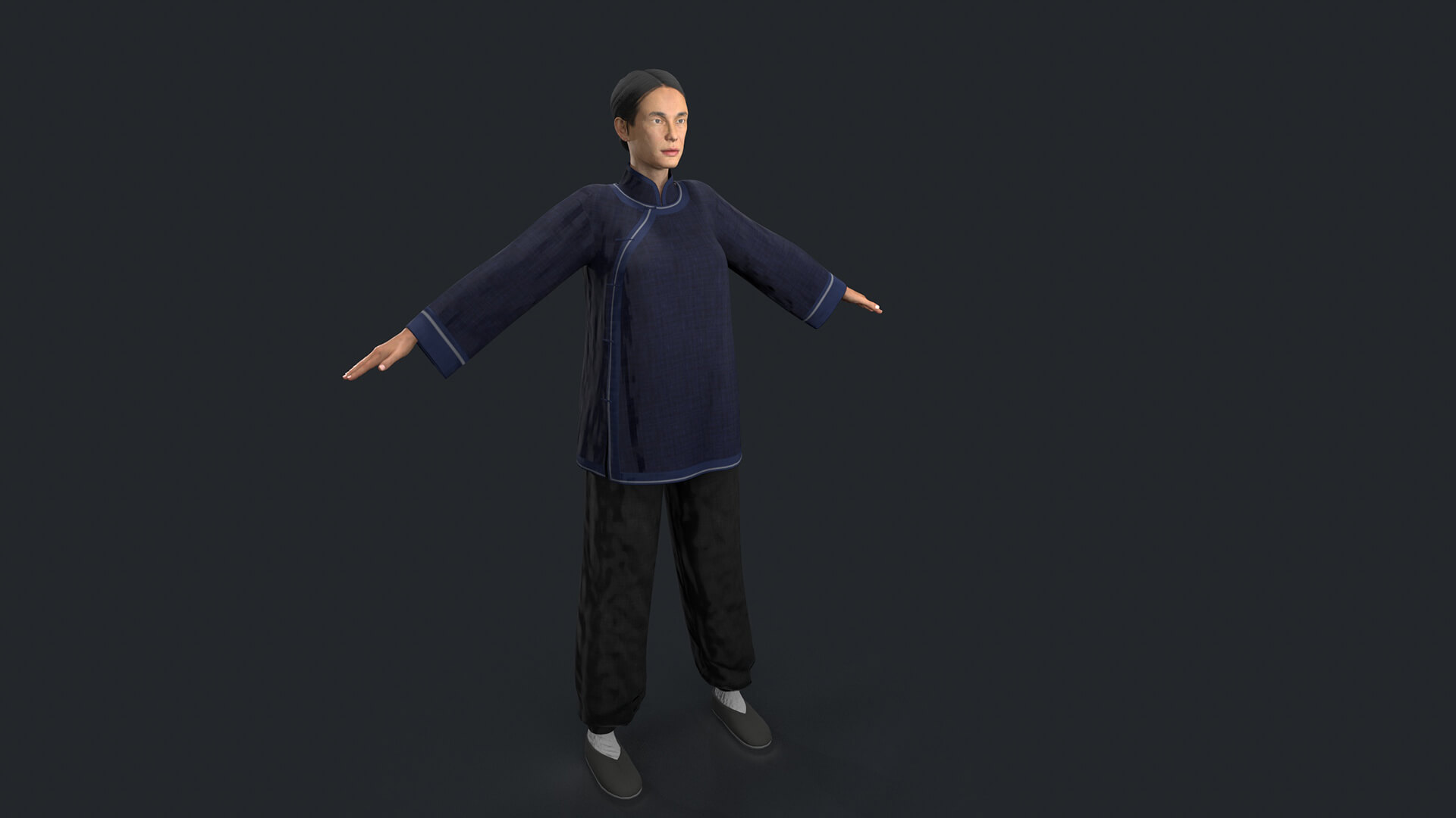 Grandma Actor - 3D Model by Huang_9527