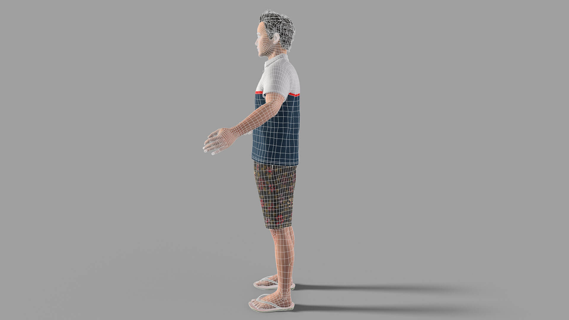 Male Character - 3D Model by Huang_9527