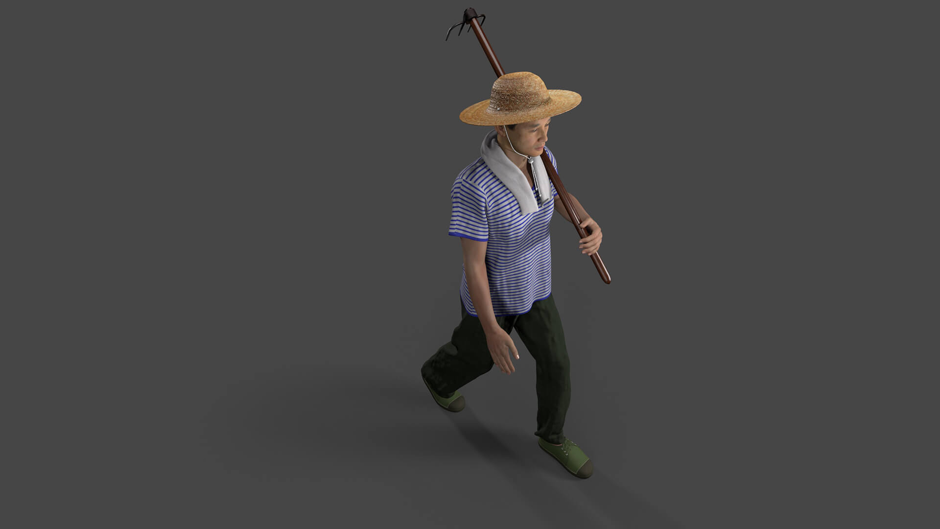 Male Character - 3D Model by Huang_9527