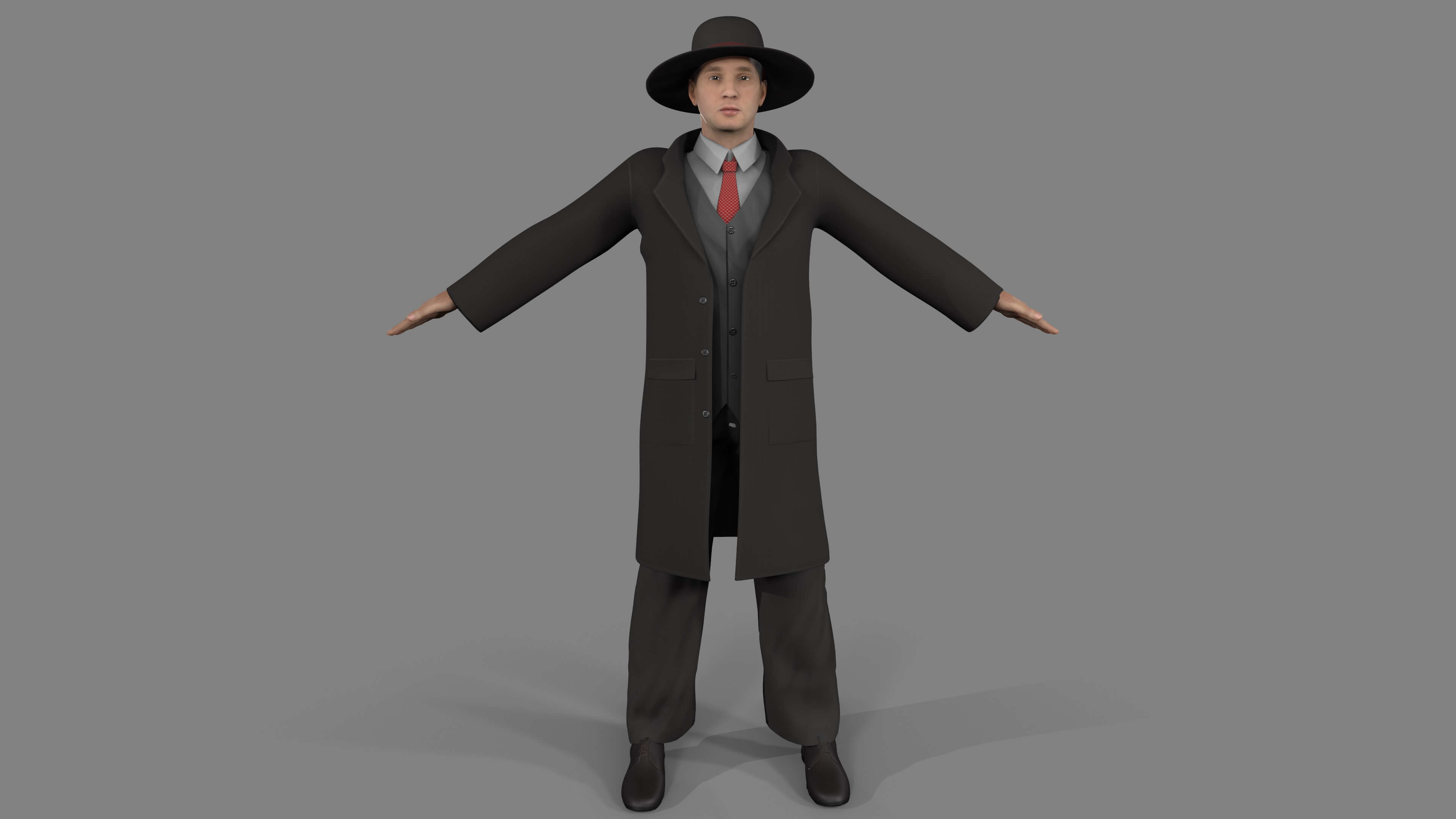 Male Character - 3D Model by Huang_9527