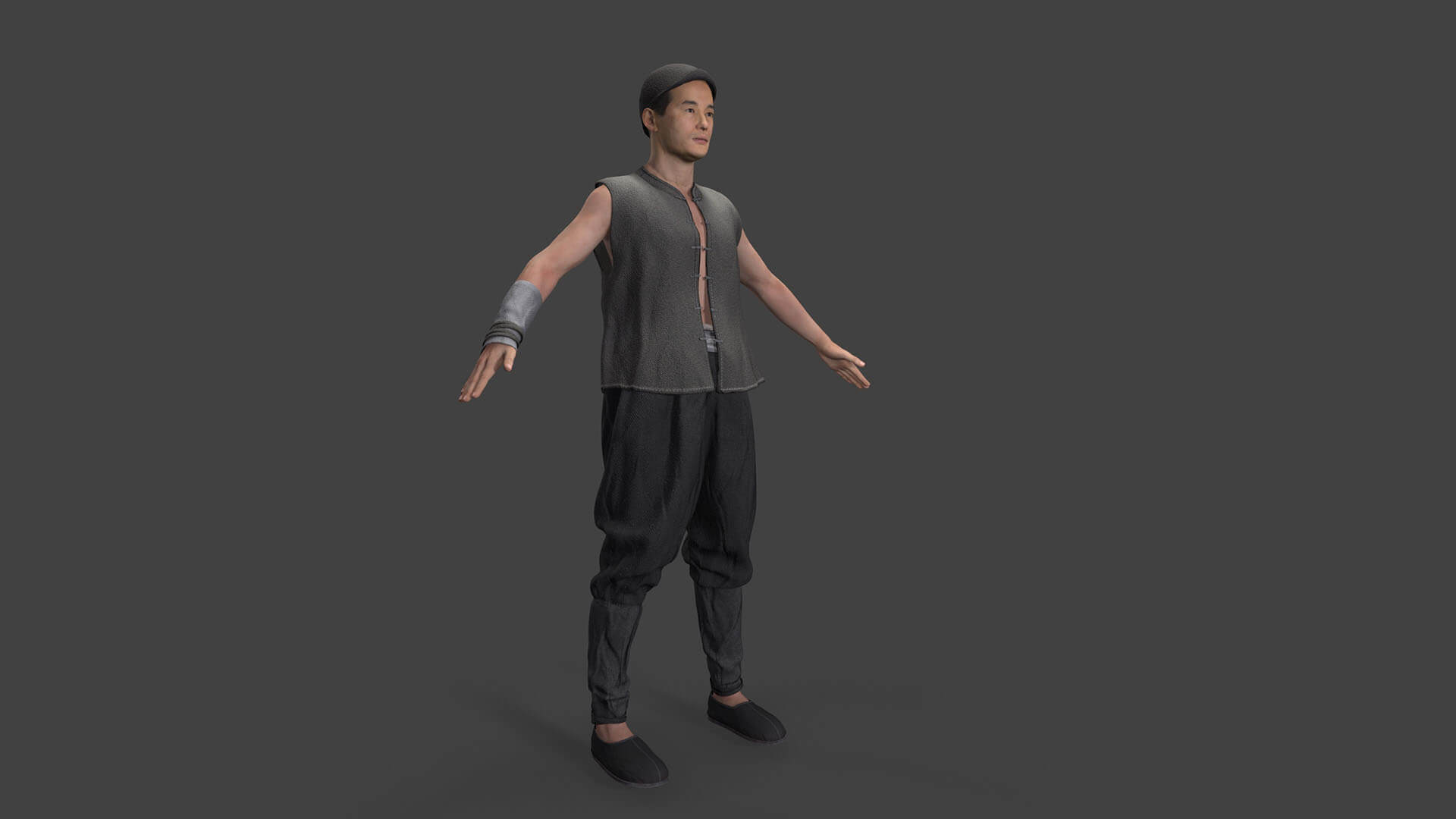 Man Character - 3D Model by Huang_9527