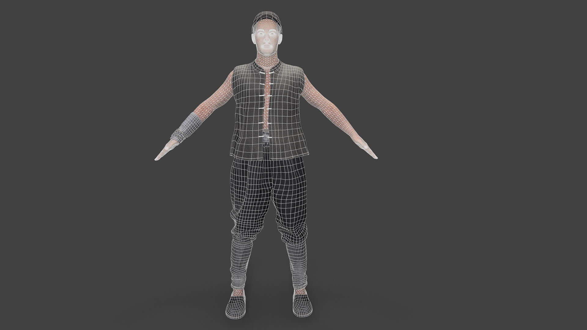 Man Character - 3D Model by Huang_9527