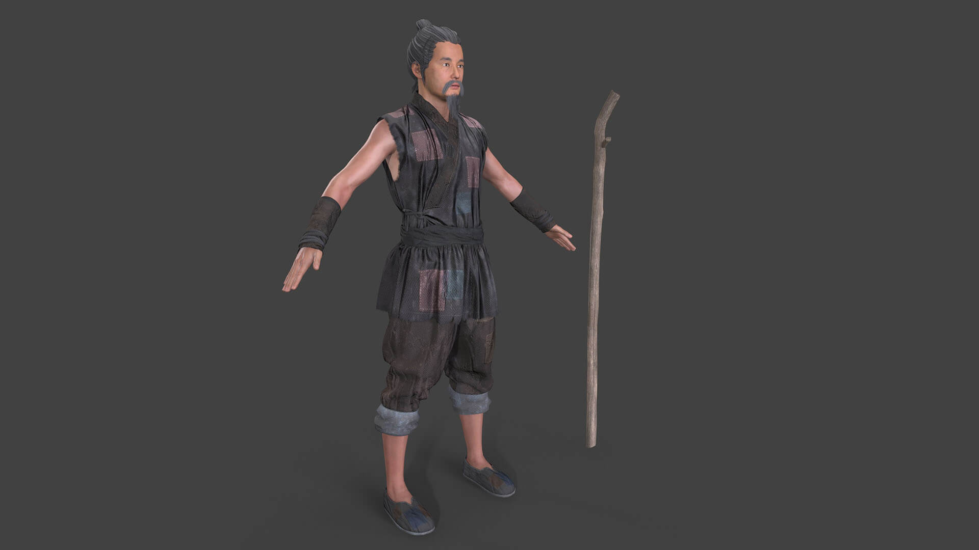 Man Character - 3D Model by Huang_9527