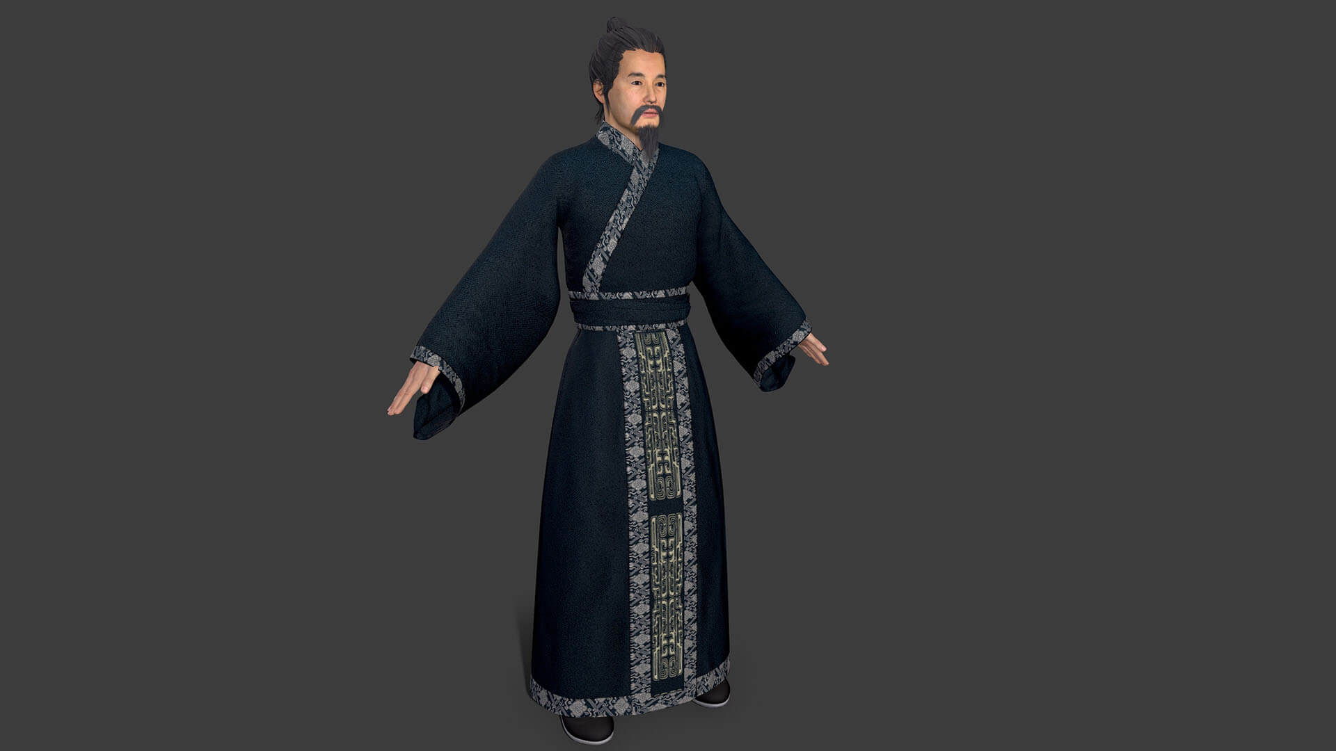 Man Character - 3D Model by Huang_9527