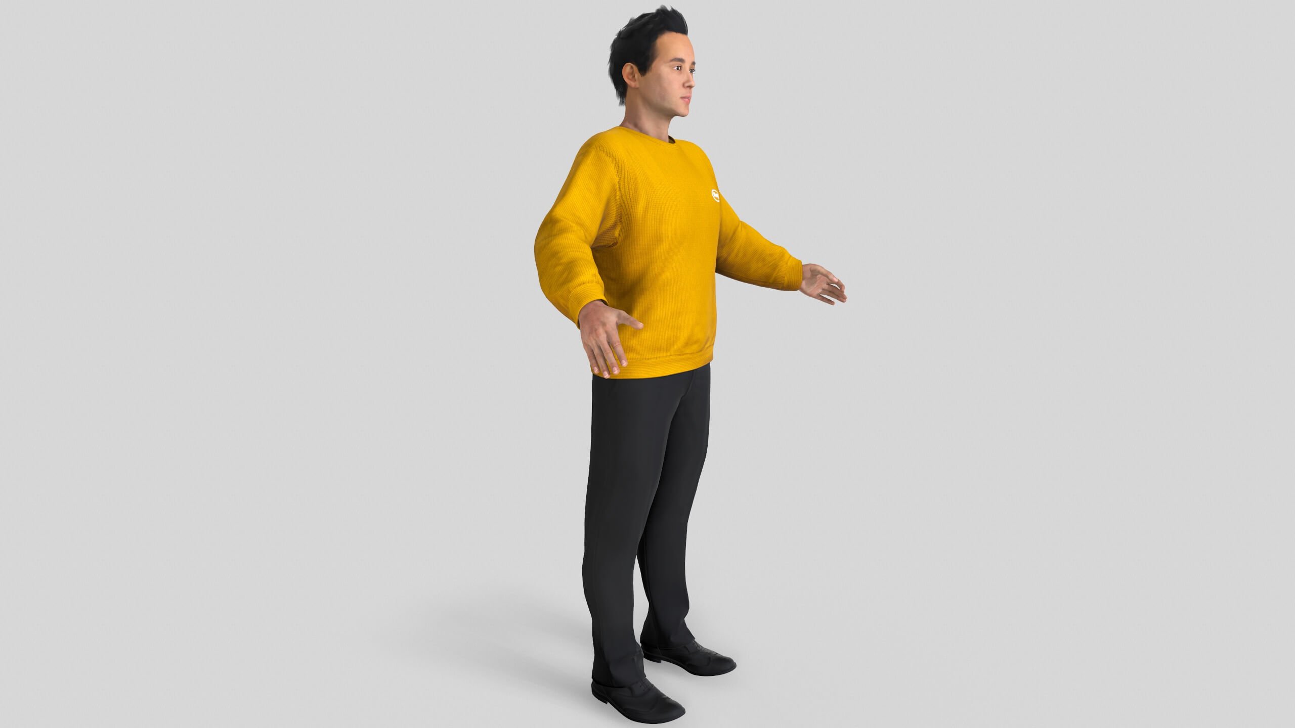 Man Character - 3D Model by Huang_9527