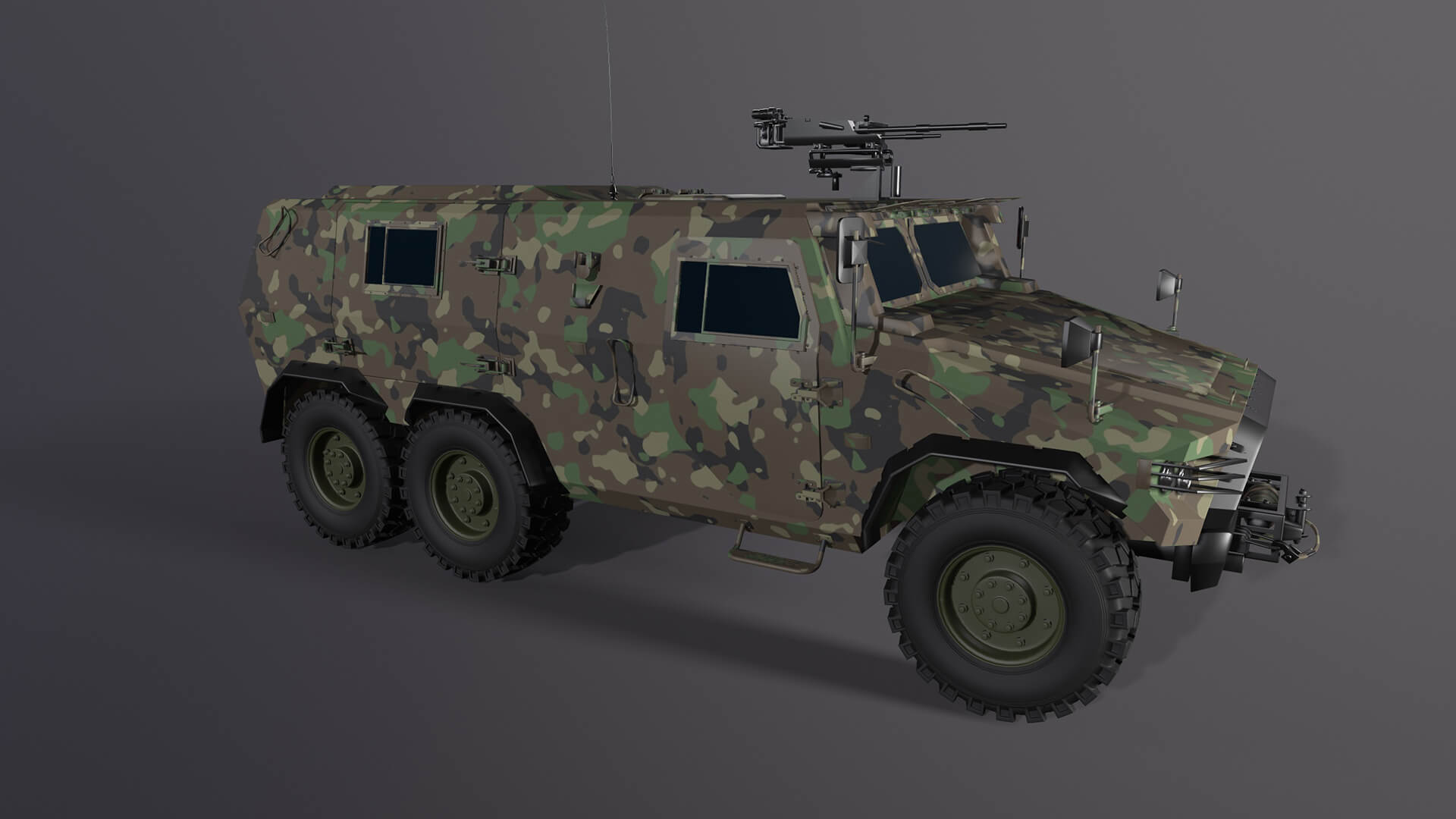 Military Vehicle - 3D Model by Huang_9527