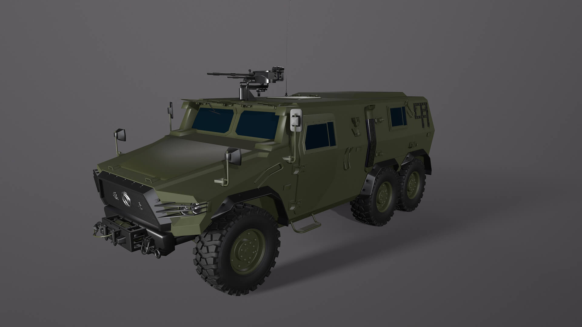 Military Vehicle - 3D Model by Huang_9527