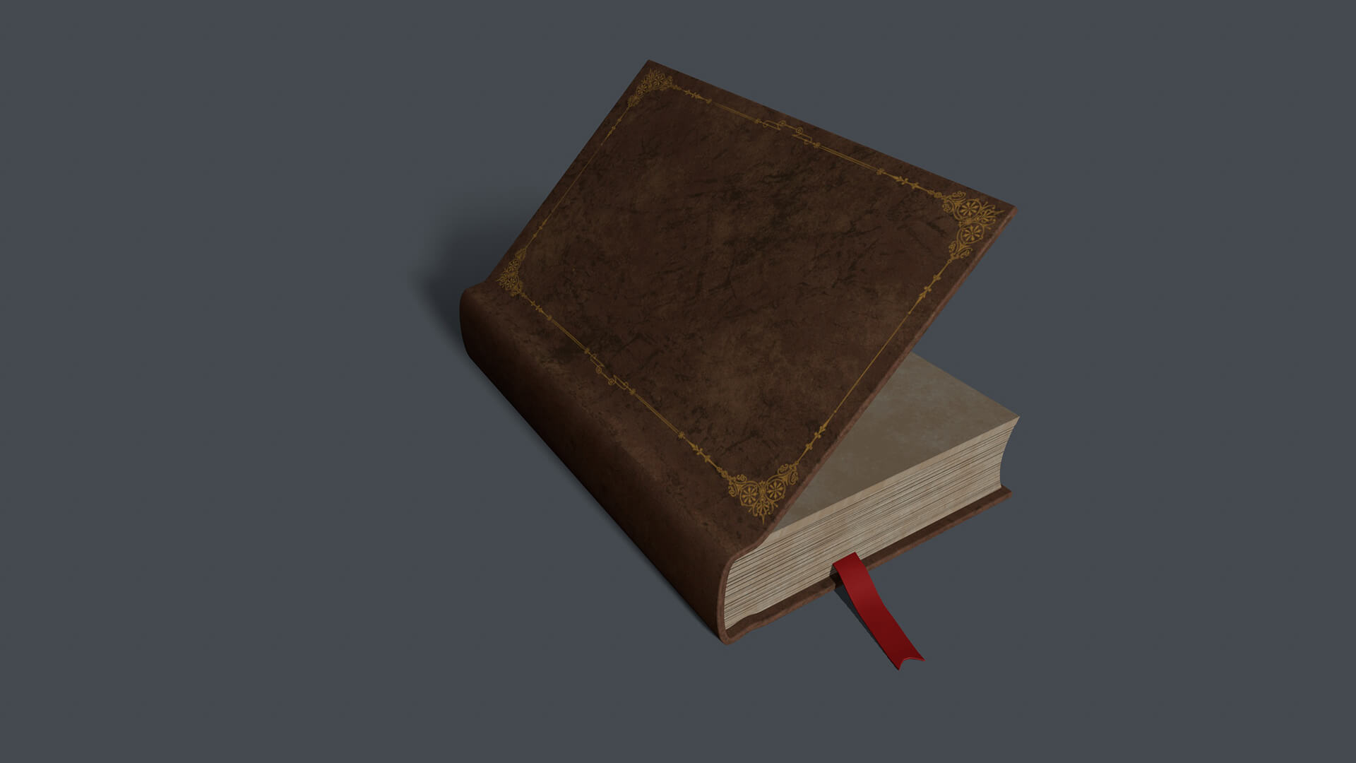 Open Book Animation - 3D Model by Huang_9527