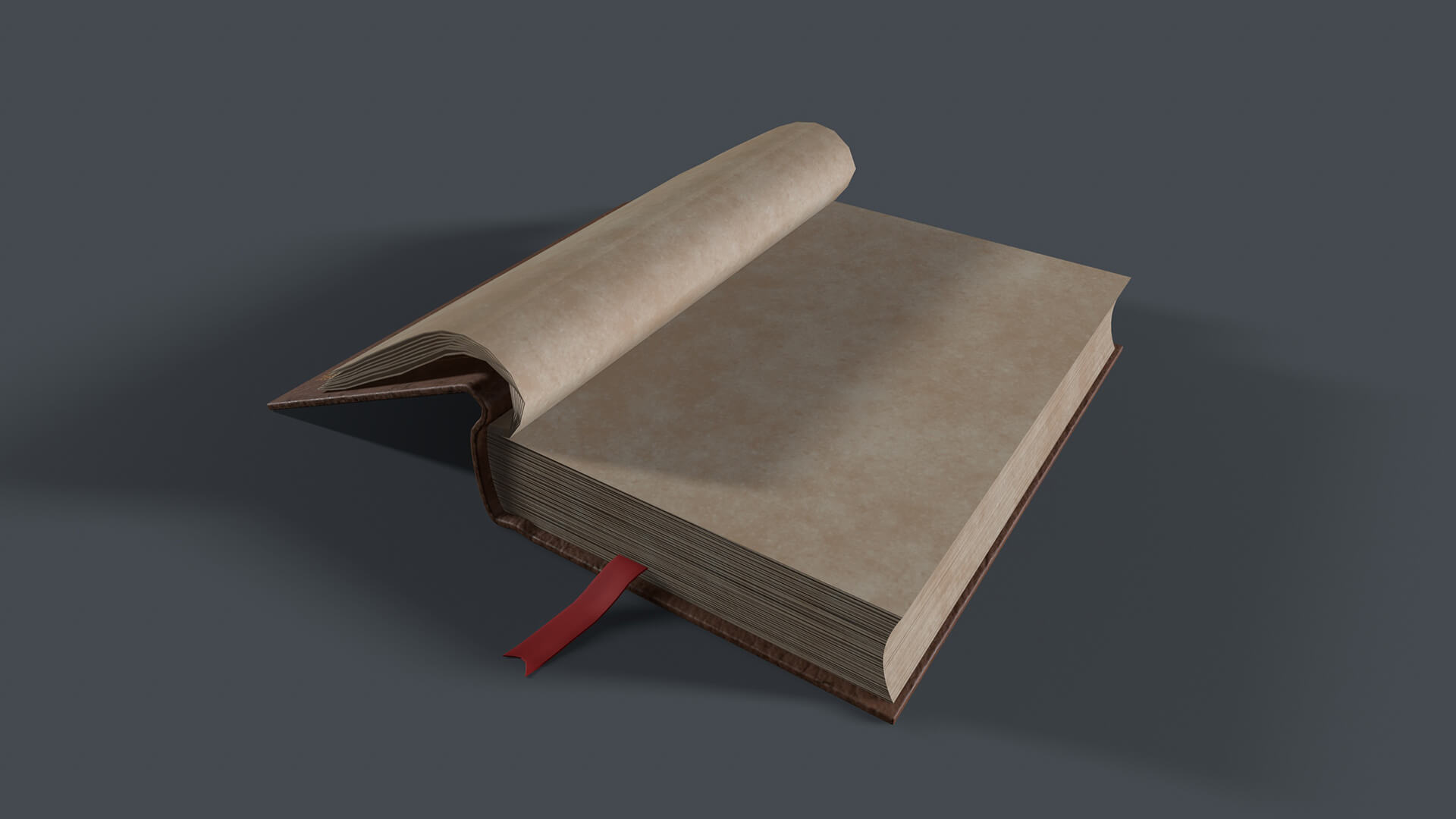 Open Book Animation - 3D Model by Huang_9527