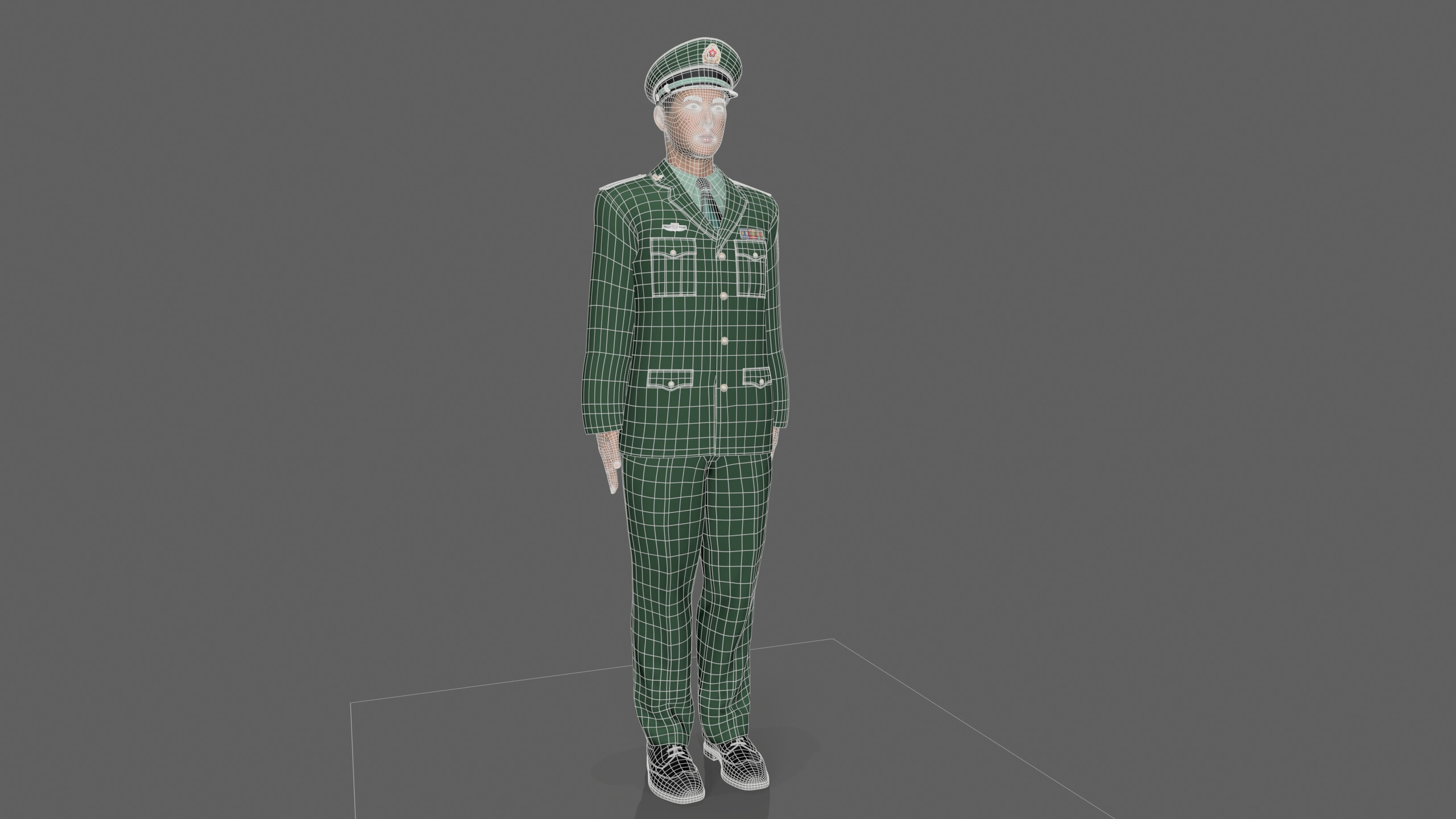 Soldier Character - 3D Model by Huang_9527