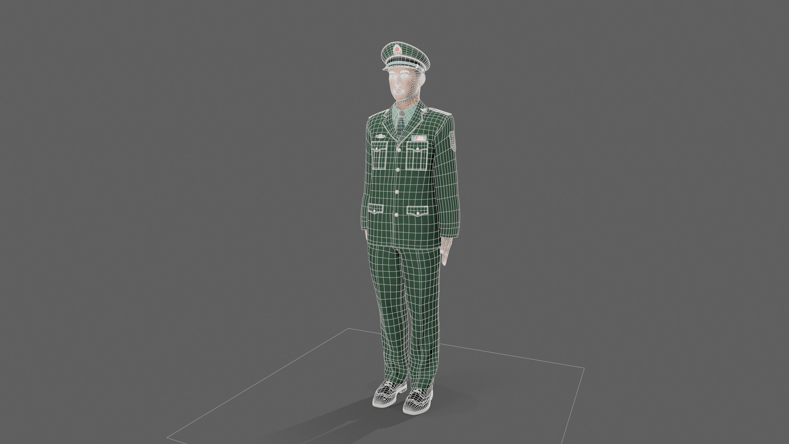 Soldier Character - 3D Model by Huang_9527
