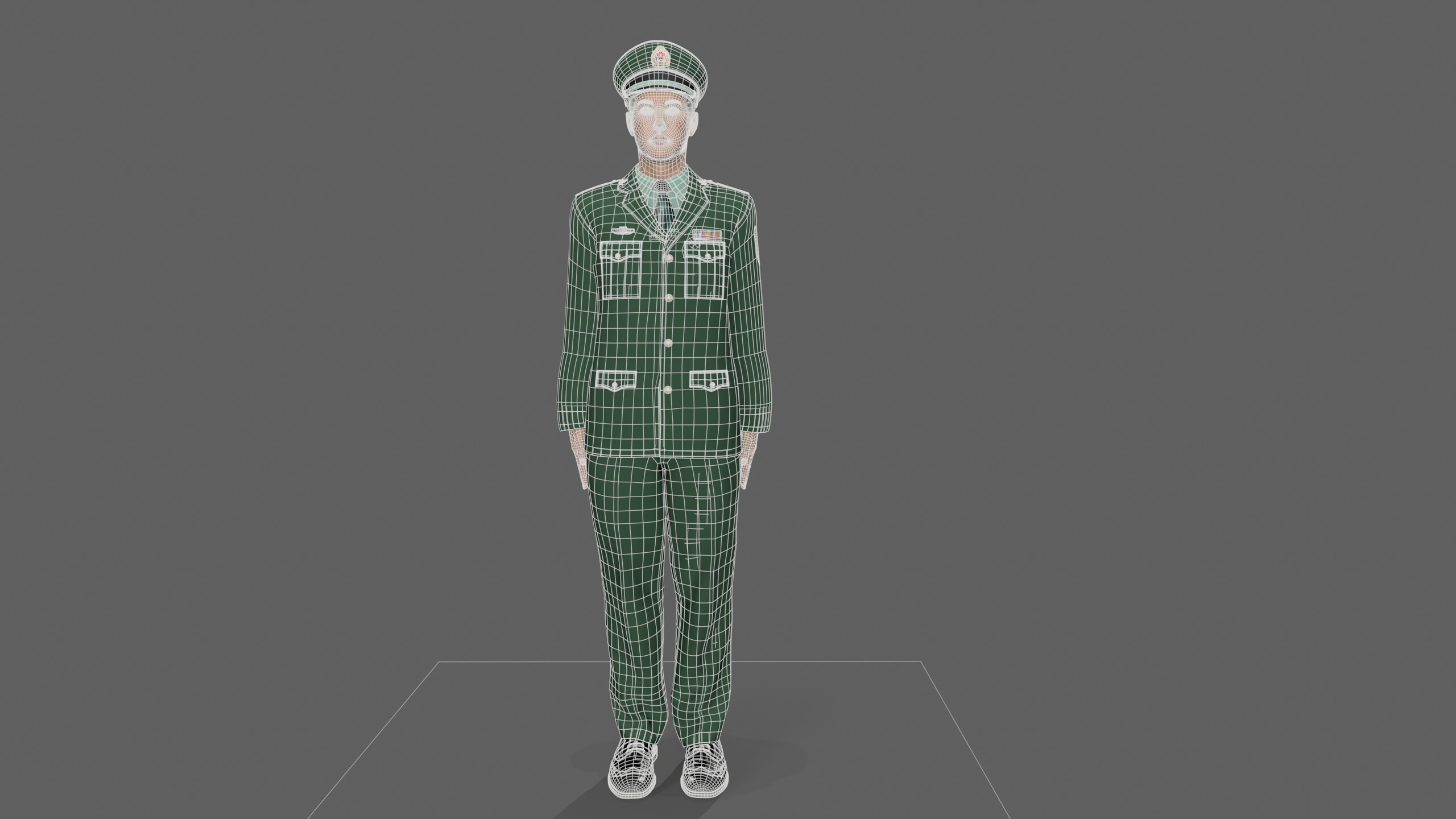 Soldier Character - 3D Model by Huang_9527