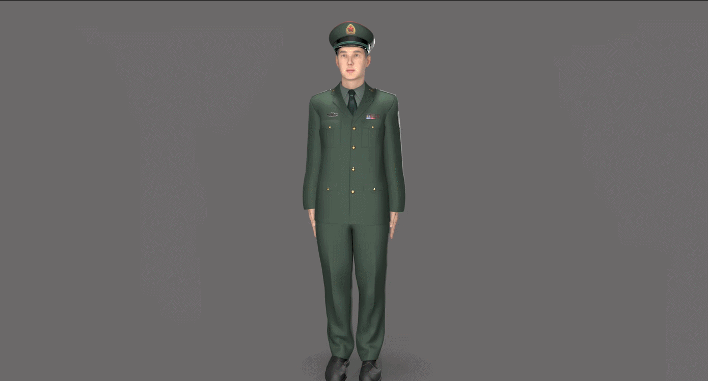 Soldier Character - 3D Model by Huang_9527