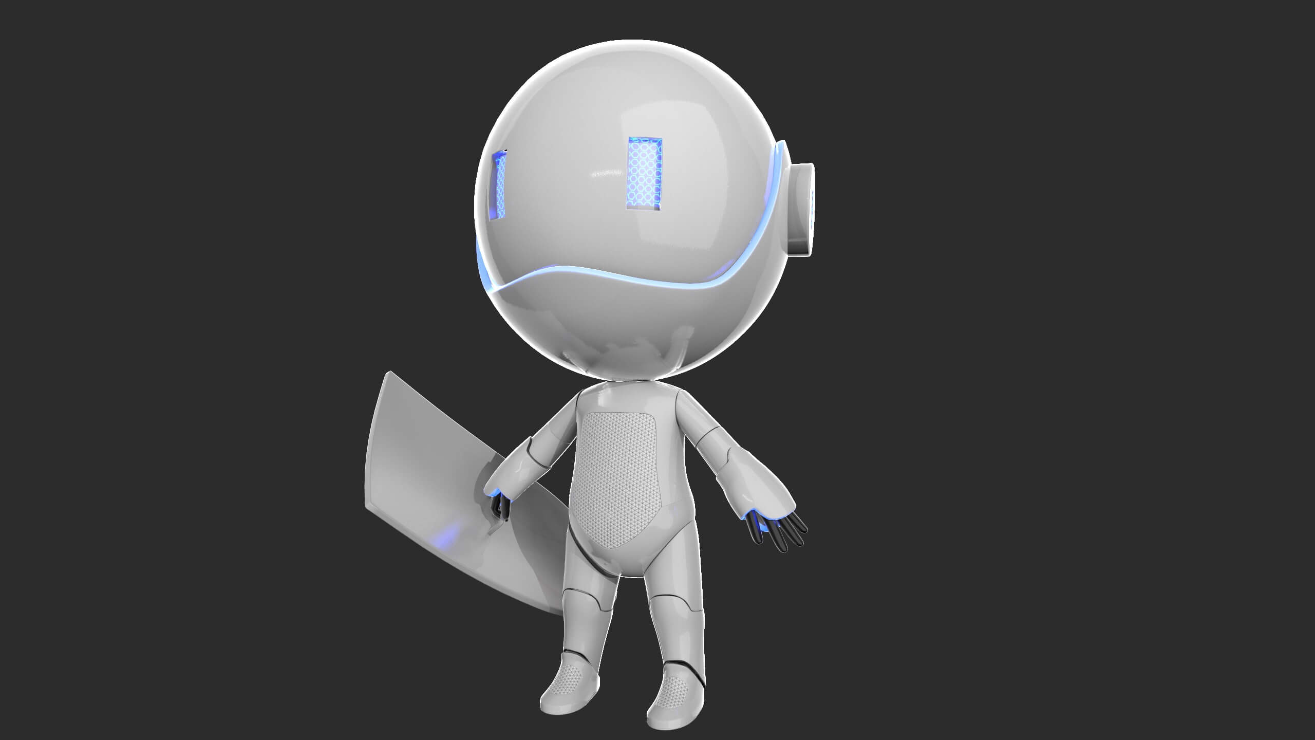Robot Humanoid - 3D Model by Huang_9527