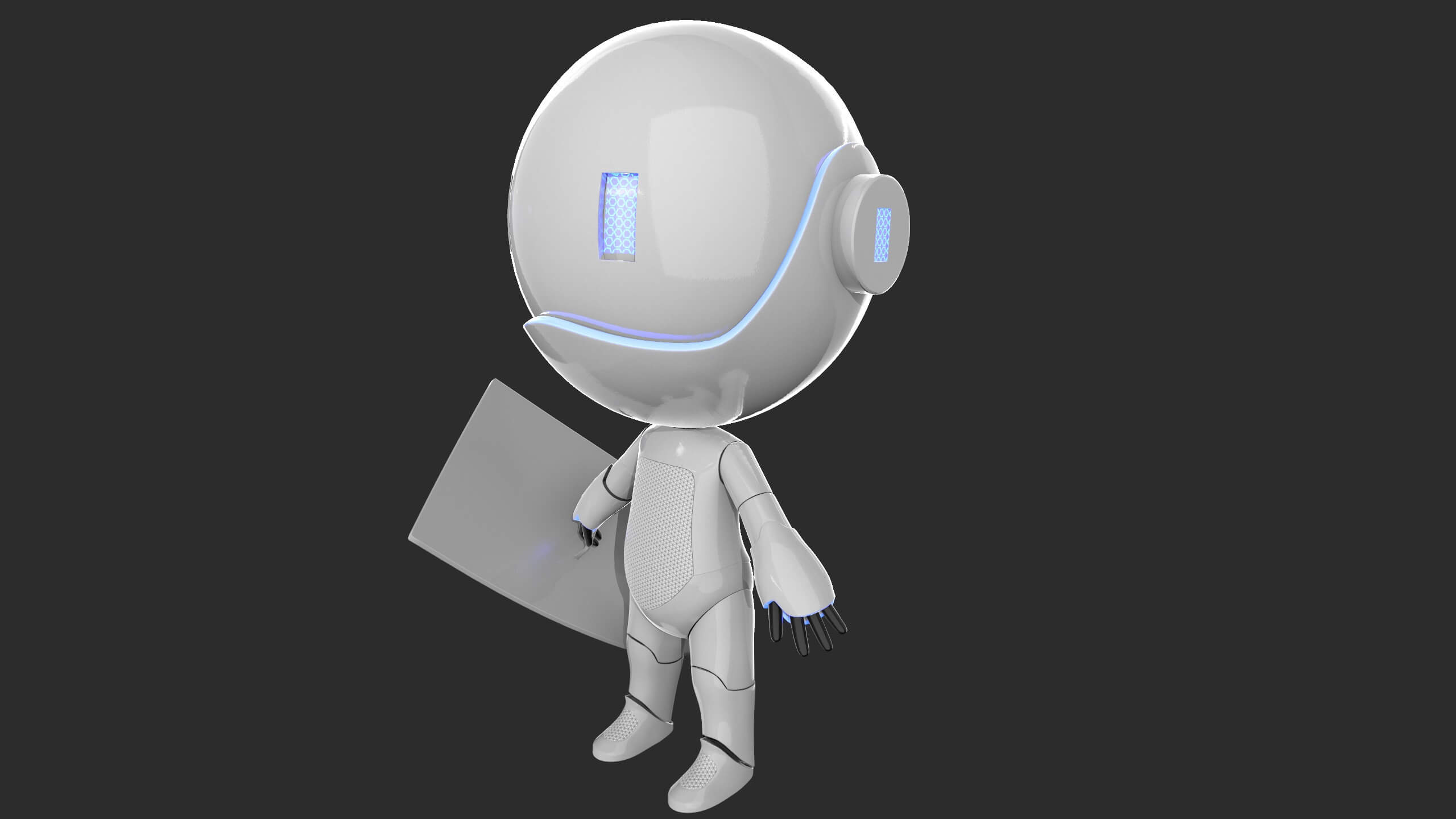 Robot Humanoid - 3D Model by Huang_9527