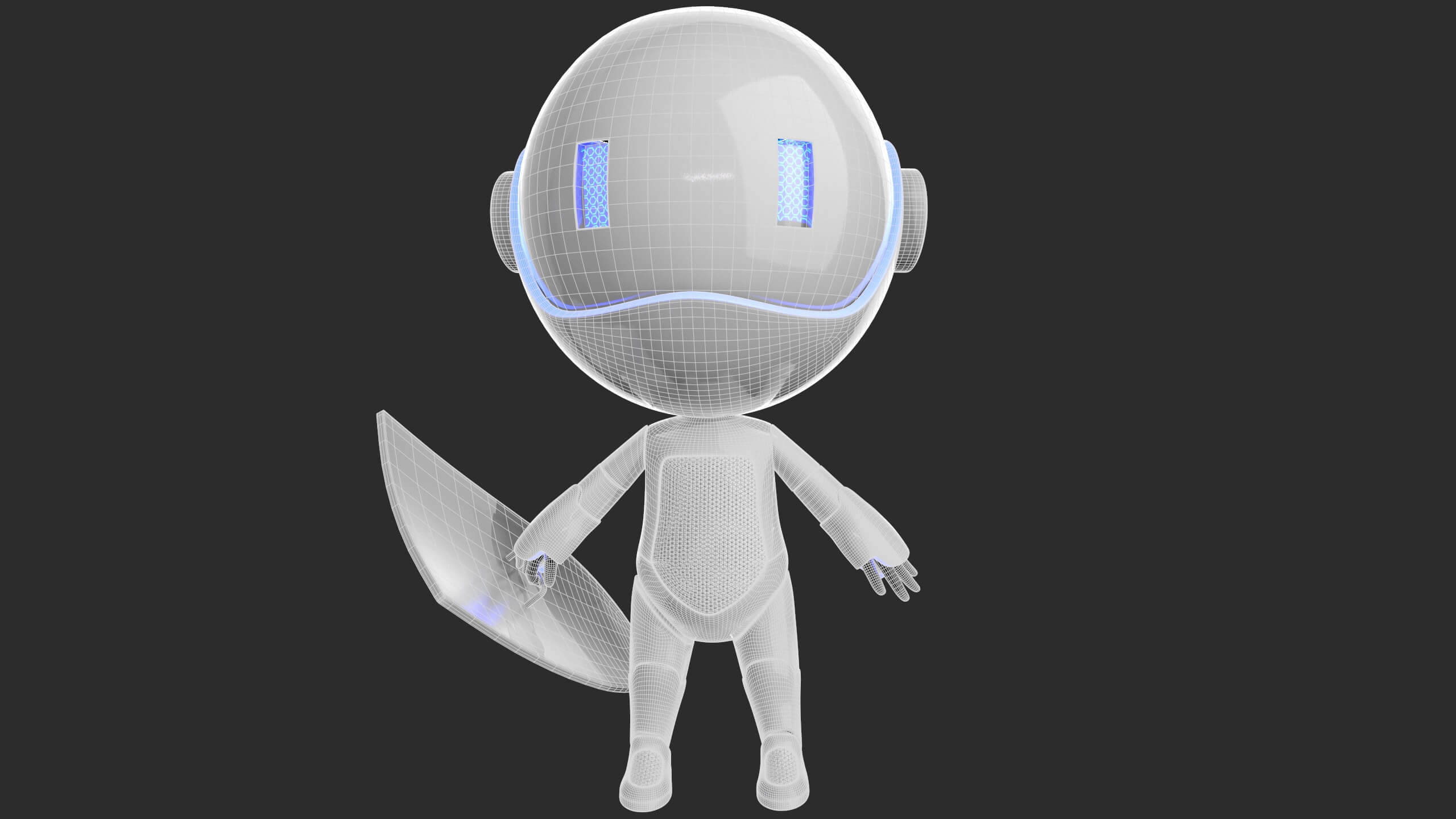 Robot Humanoid - 3D Model by Huang_9527