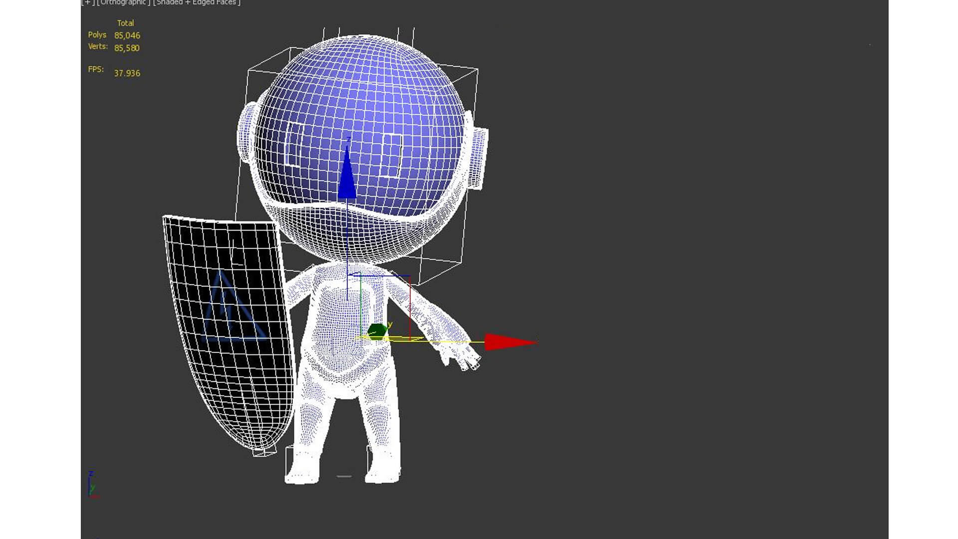Robot Humanoid - 3D Model by Huang_9527