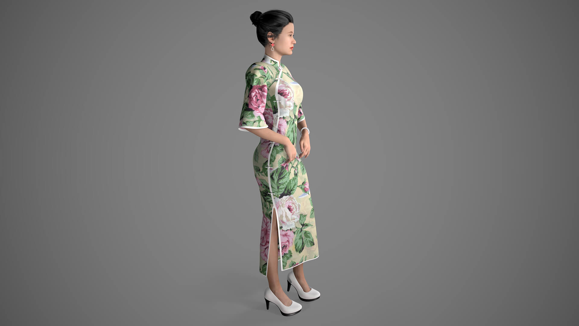 Women Character - 3D Model by Huang_9527