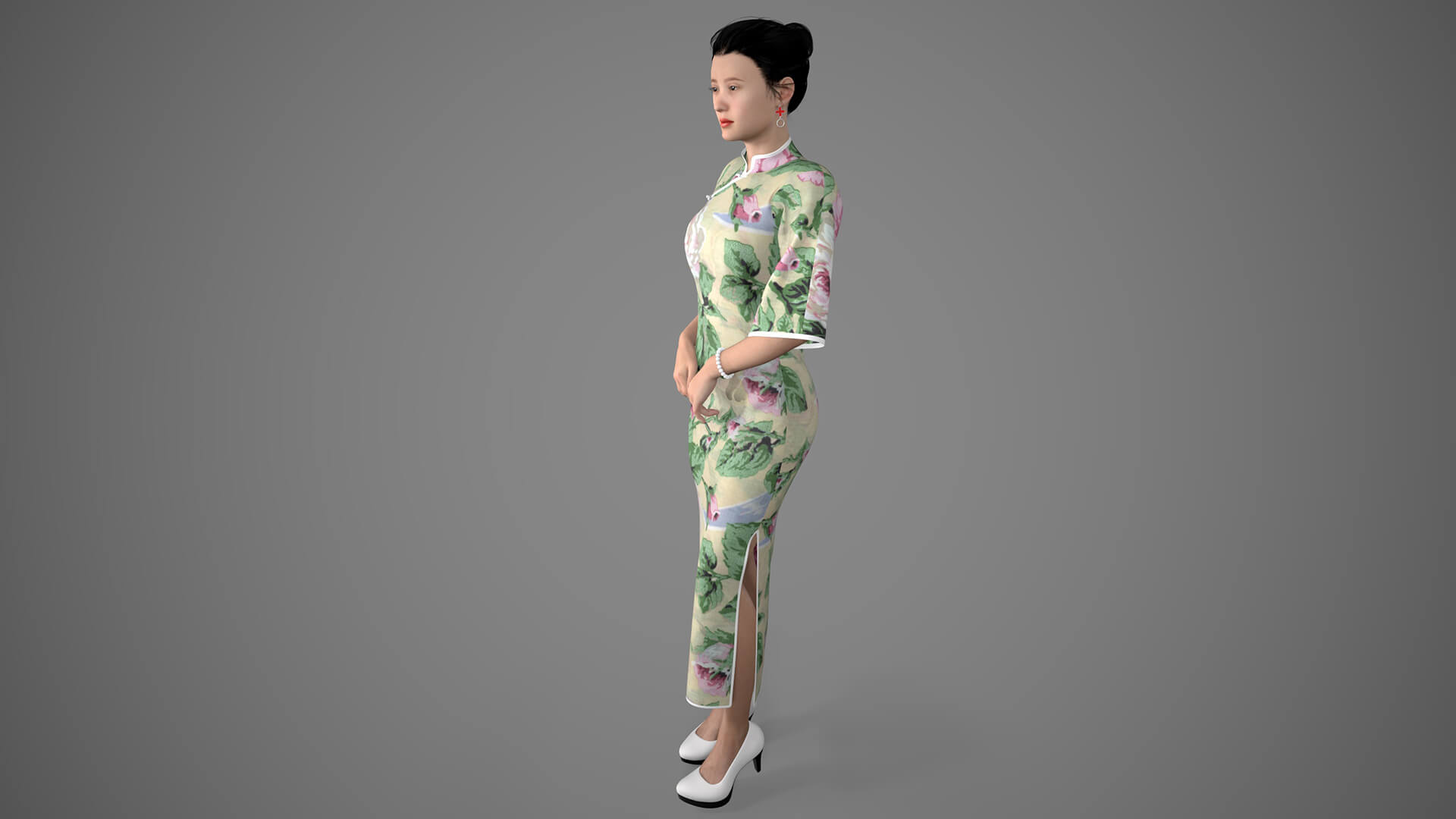 Women Character - 3D Model by Huang_9527
