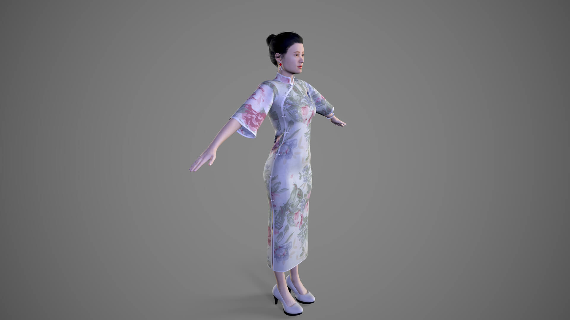Women Character - 3D Model by Huang_9527