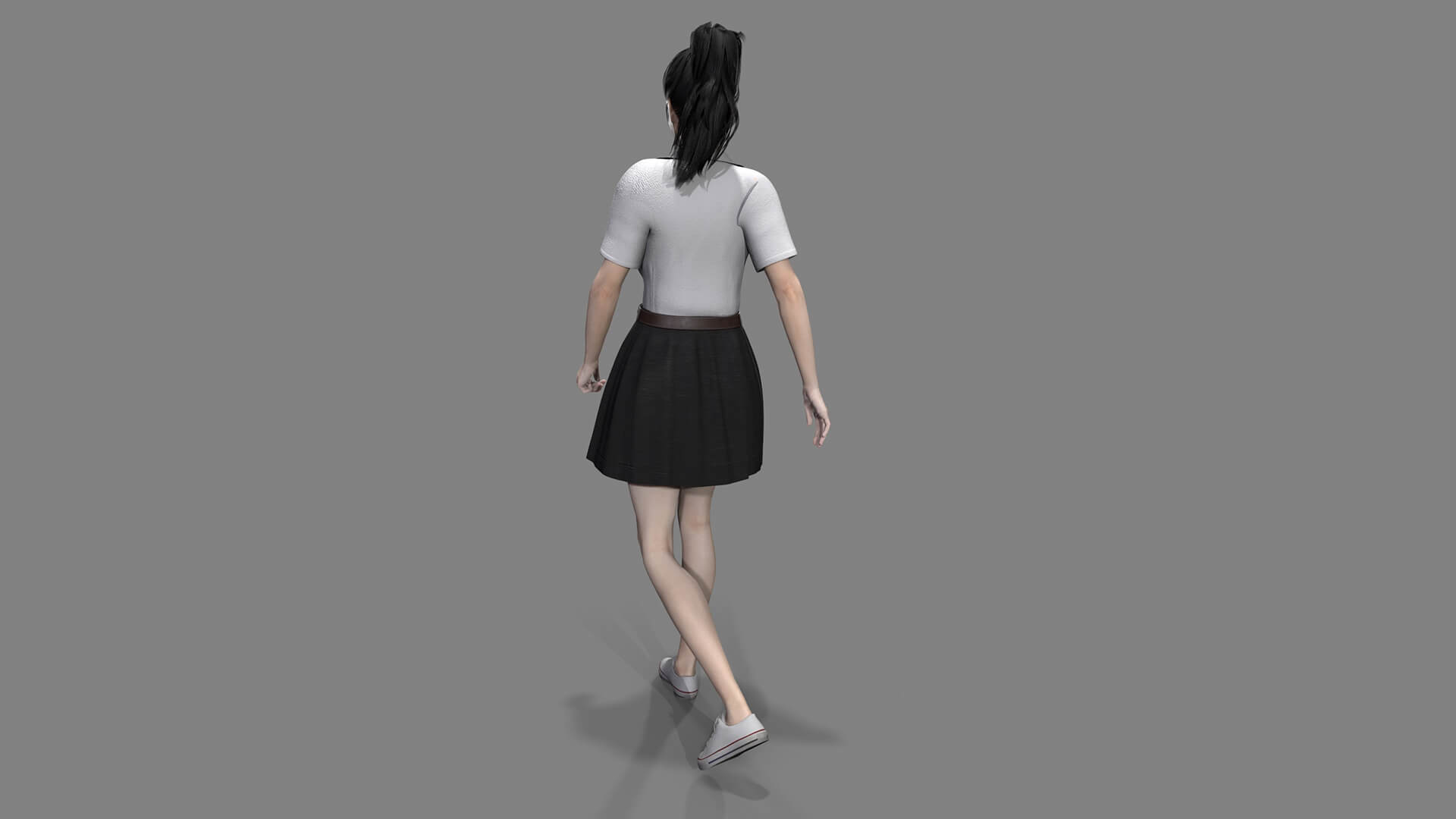 Women Charater - 3D Model by Huang_9527