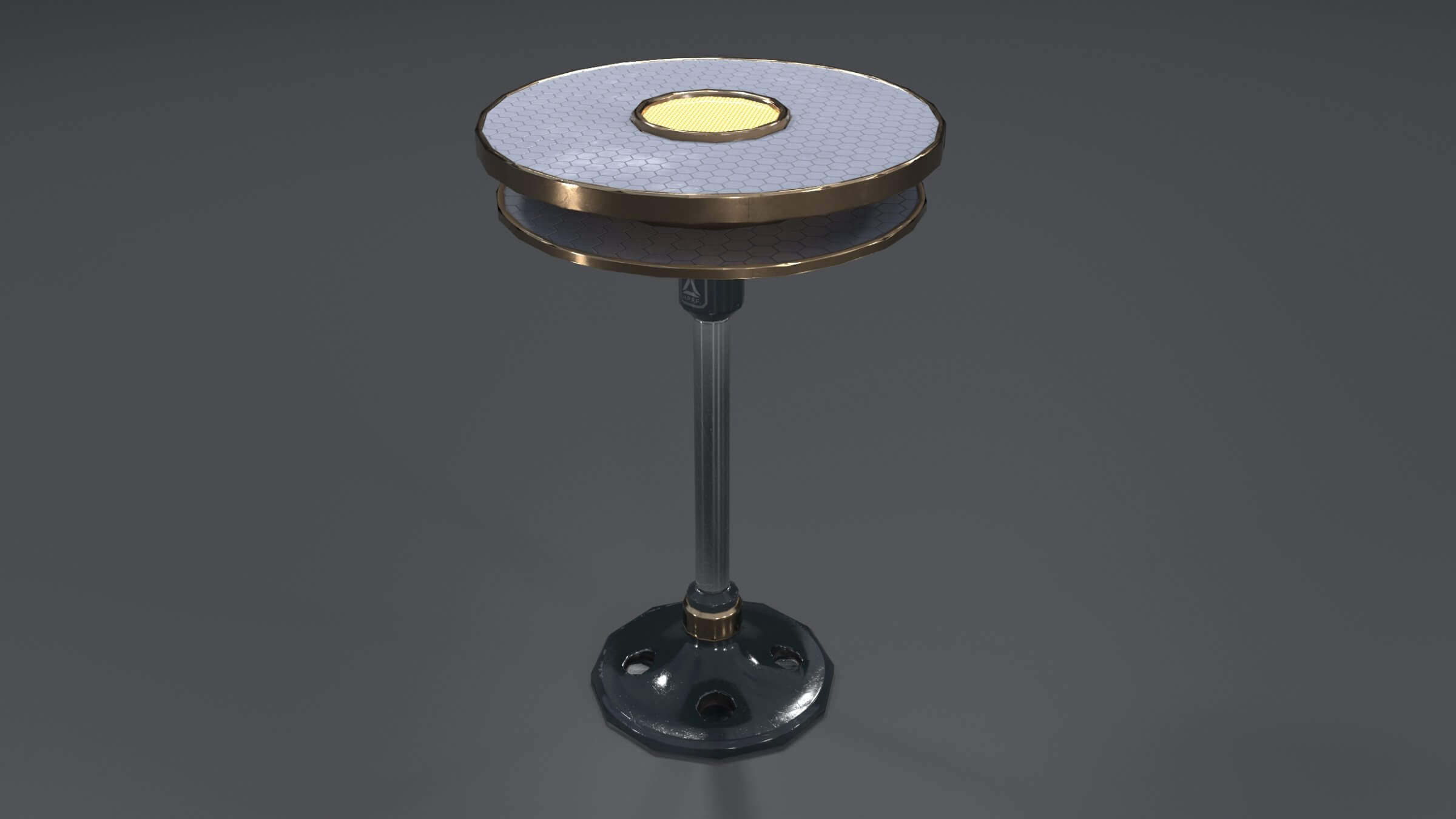 Sci-Fi Bar Furniture Pack 3D Model by HughPoly