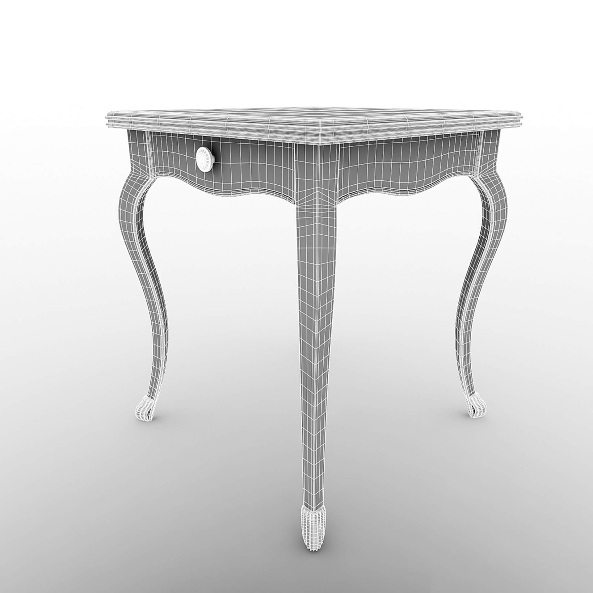 Arche End Table - 3D Model by hulk mario