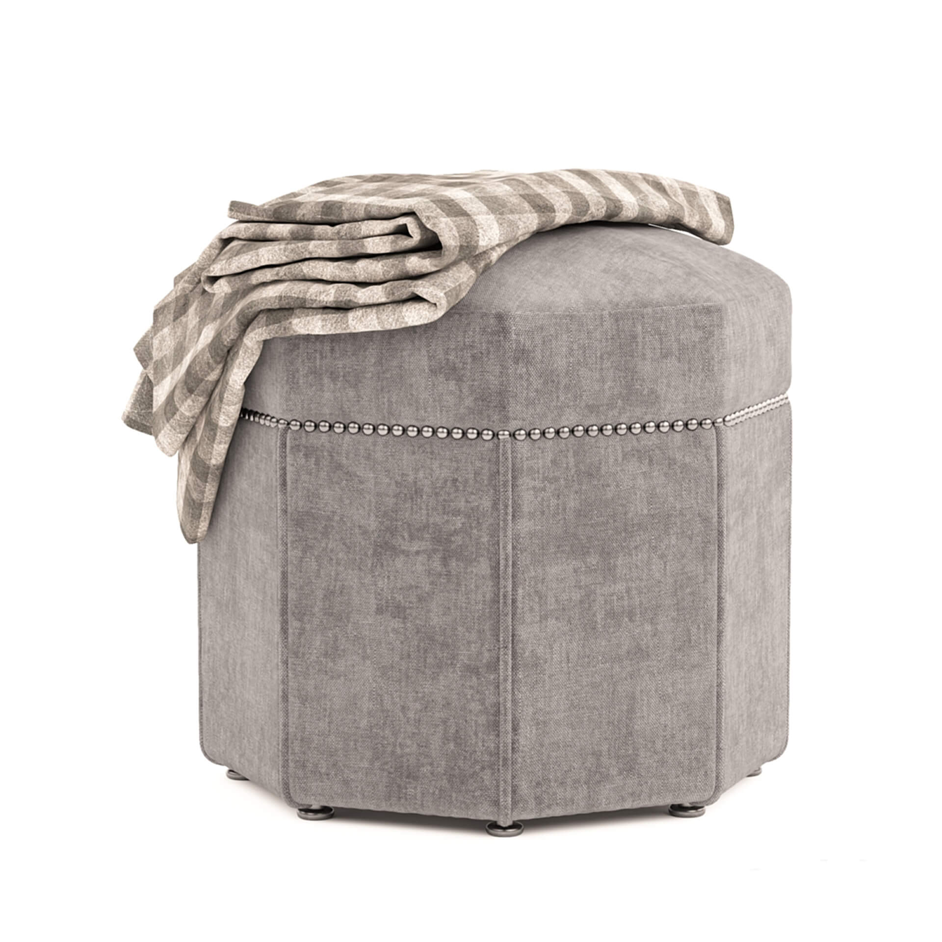 Bombay Stool - 3D Model by hulk mario