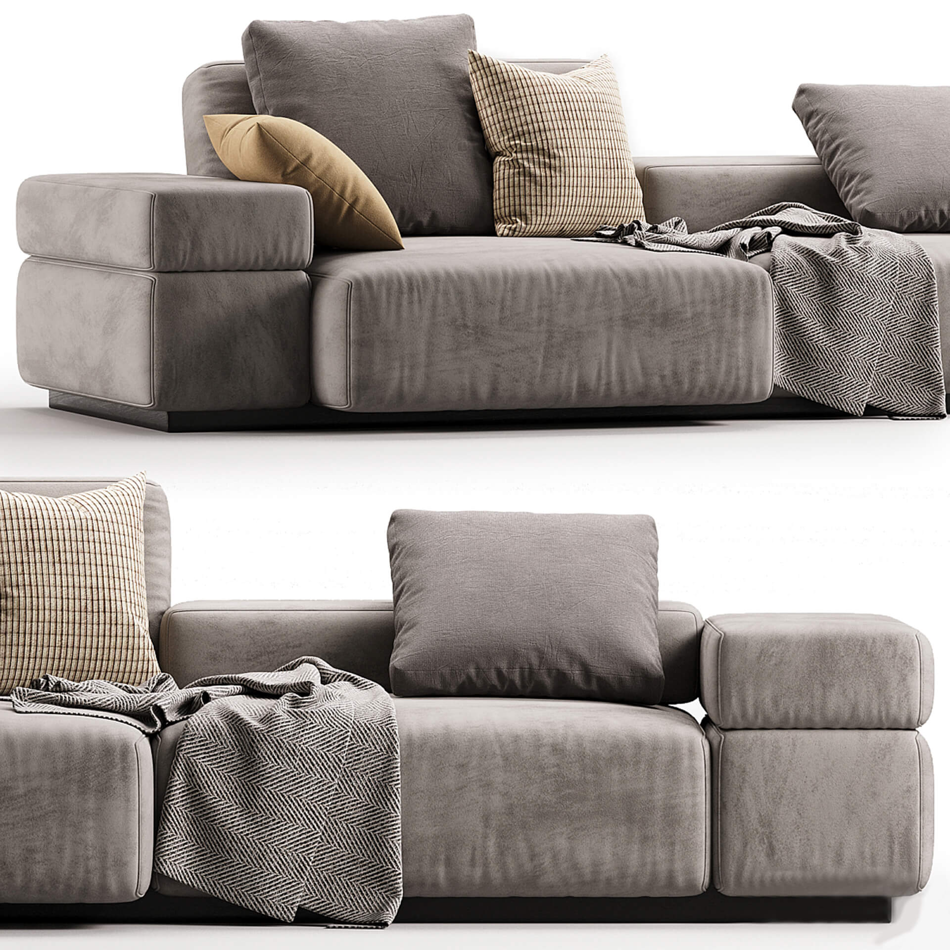 Brick Lane Two Seater Sofa - 3D Model by hulk mario