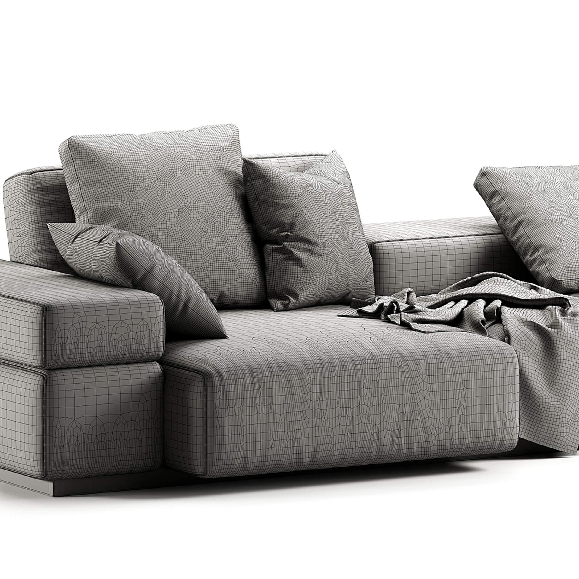 Brick Lane Two Seater Sofa - 3D Model by hulk mario