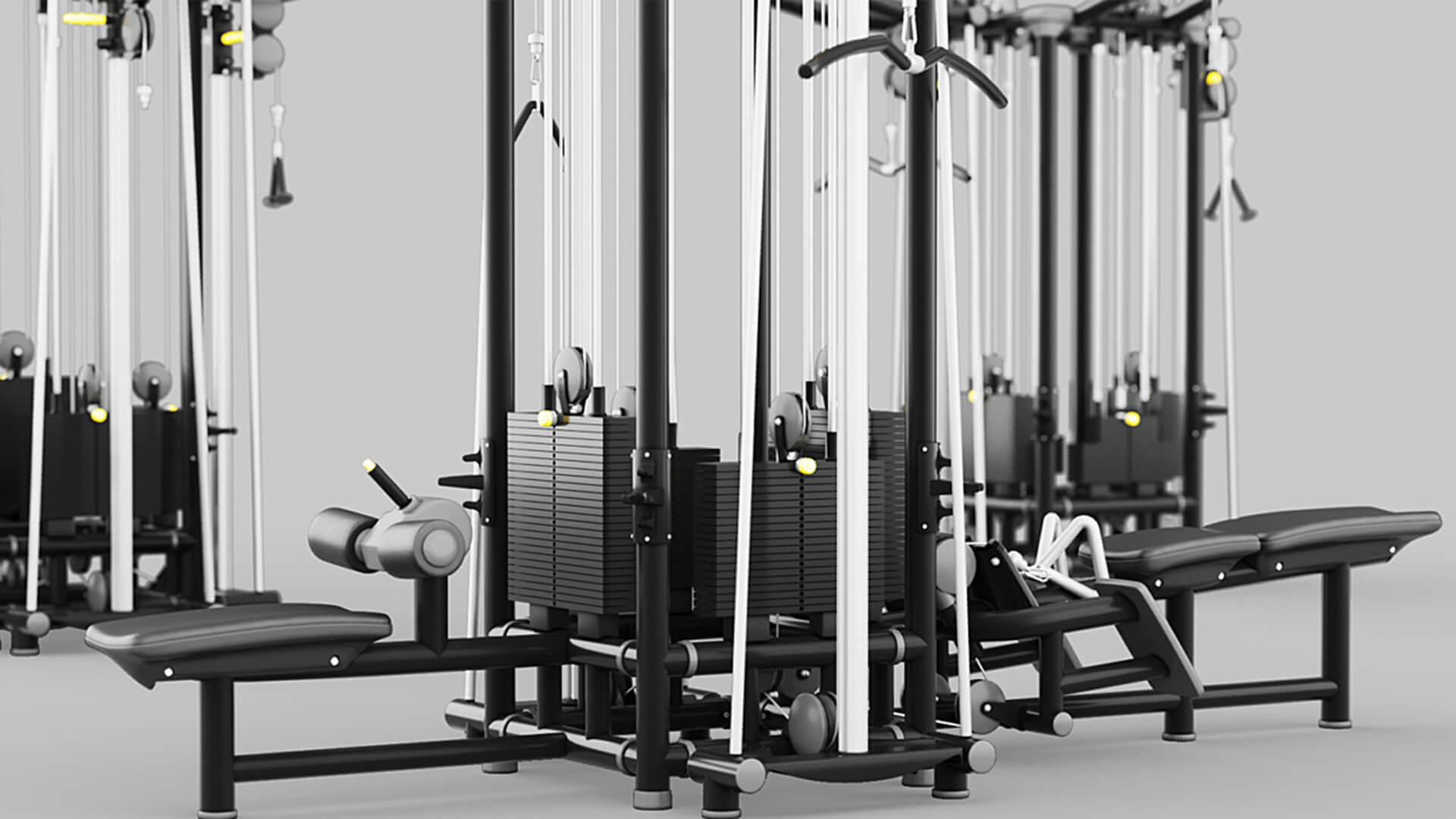 Cable Stations Range - 3D Model by hulk mario