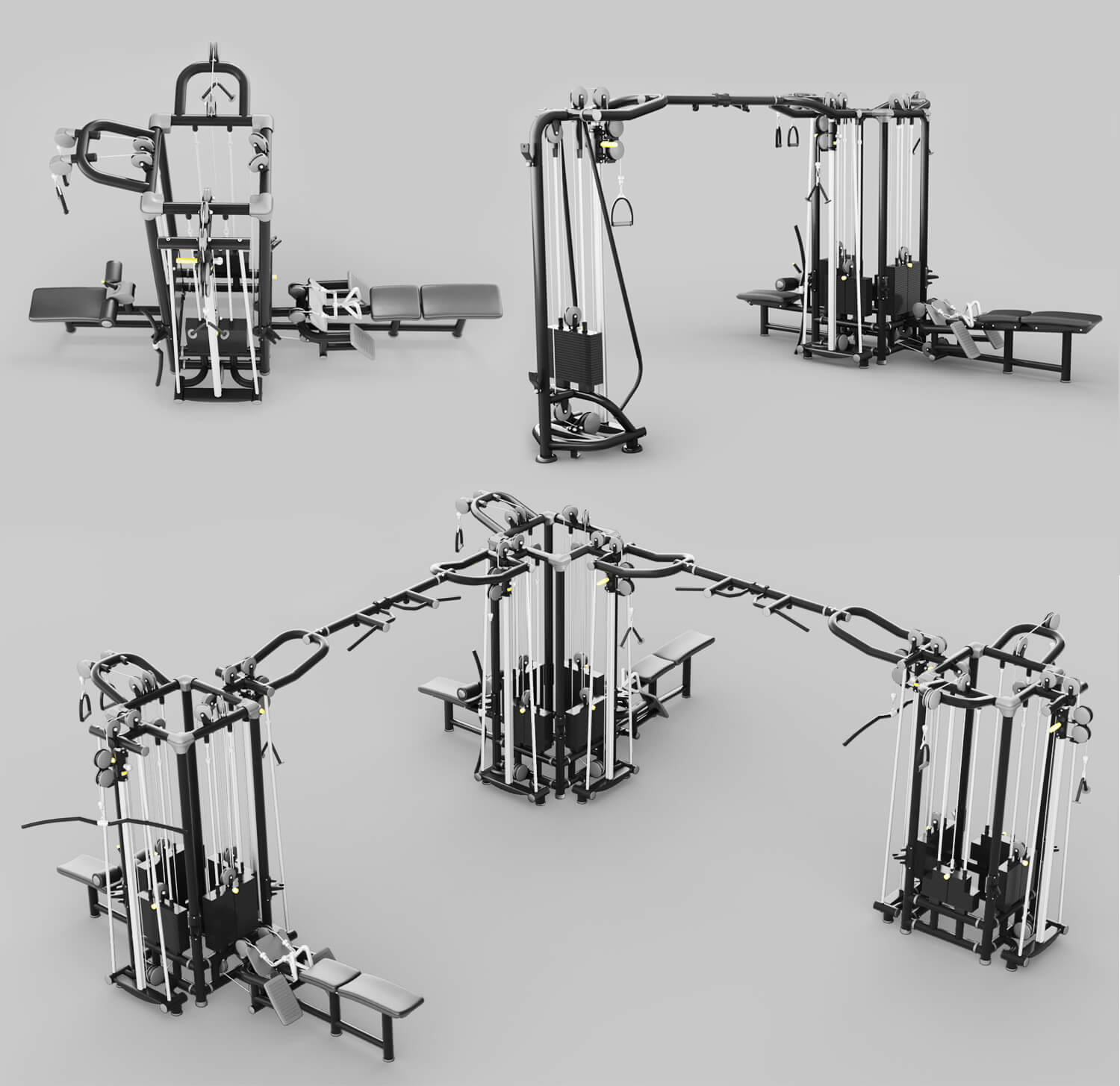 Cable Stations Range - 3D Model by hulk mario