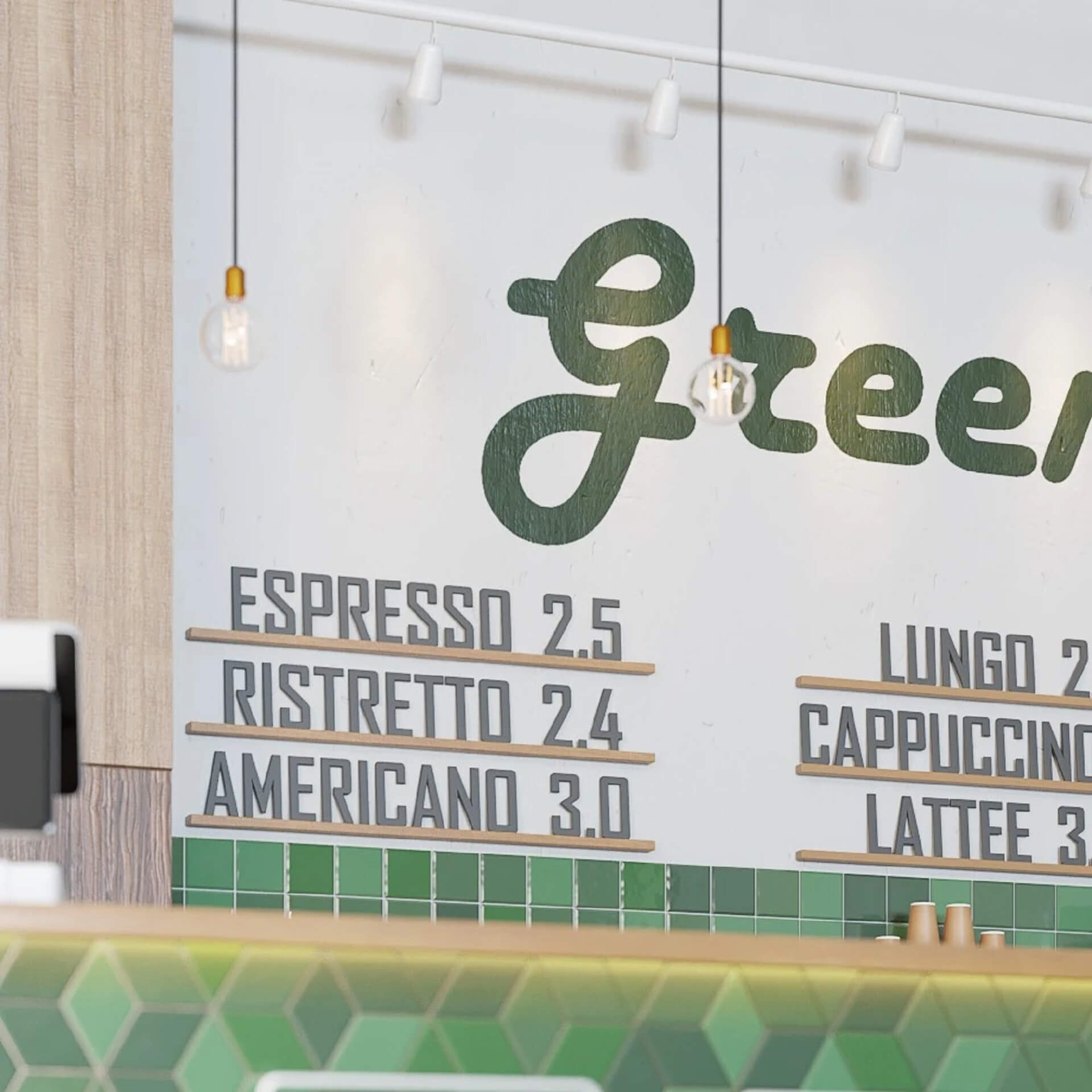 Cafe Greenline - 3D Model by hulk mario