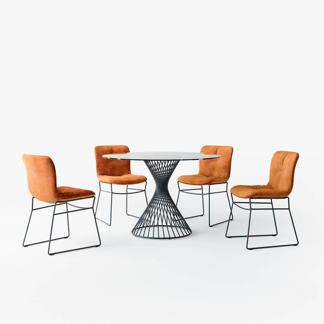 Calligaris Annie Chair Vortex Table - 3D Model by hulk mario